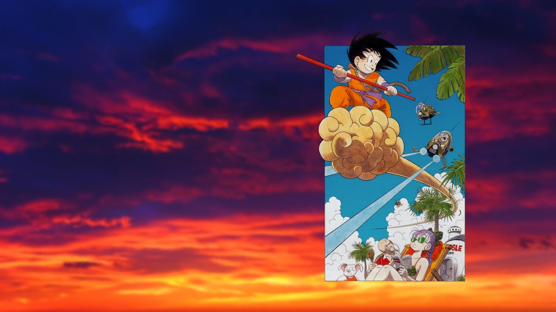Dragon Ball Sunset Wallpapers - Wallpaper Cave