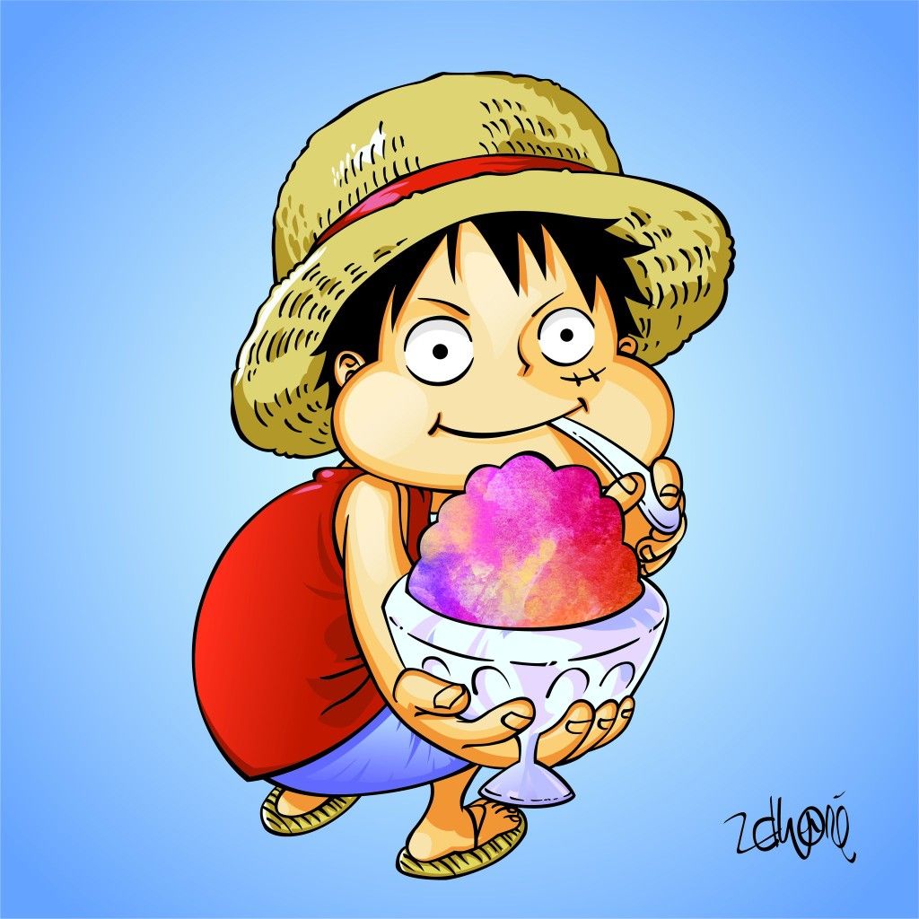 Luffy Eating Wallpapers - Wallpaper Cave