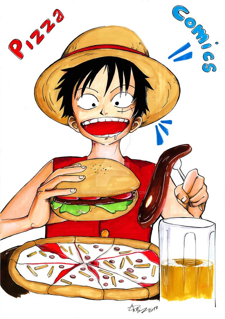 Luffy Eating Wallpapers - Wallpaper Cave