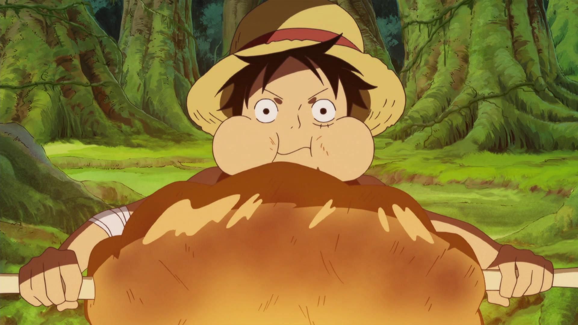 Luffy Eating Wallpapers - Wallpaper Cave