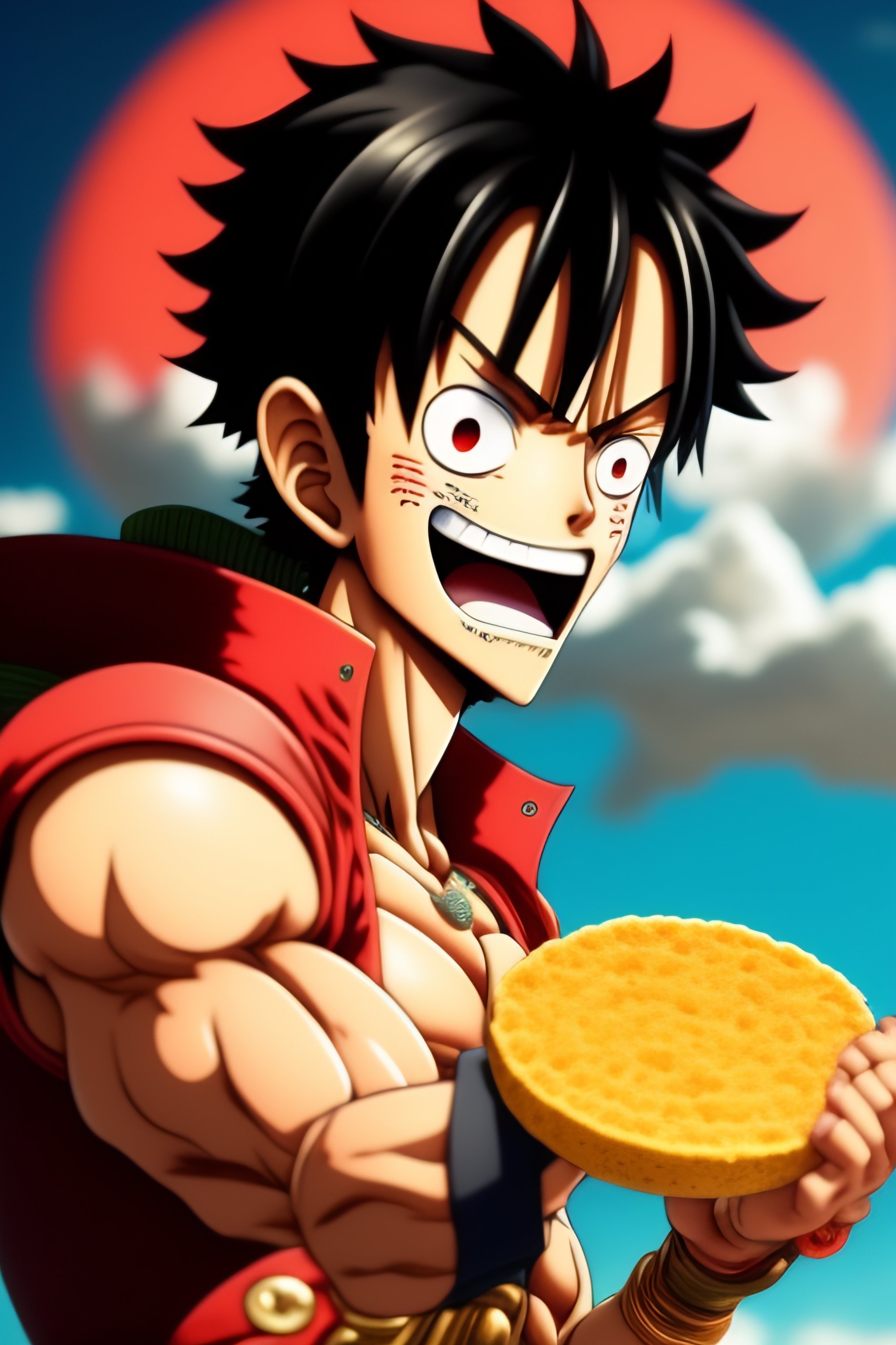 Luffy Eating Wallpapers - Wallpaper Cave