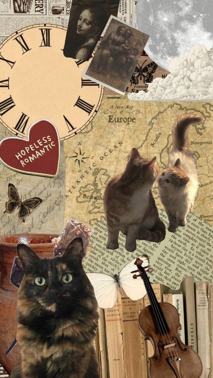 Vintage Cat Wallpapers - Wallpaper Cave