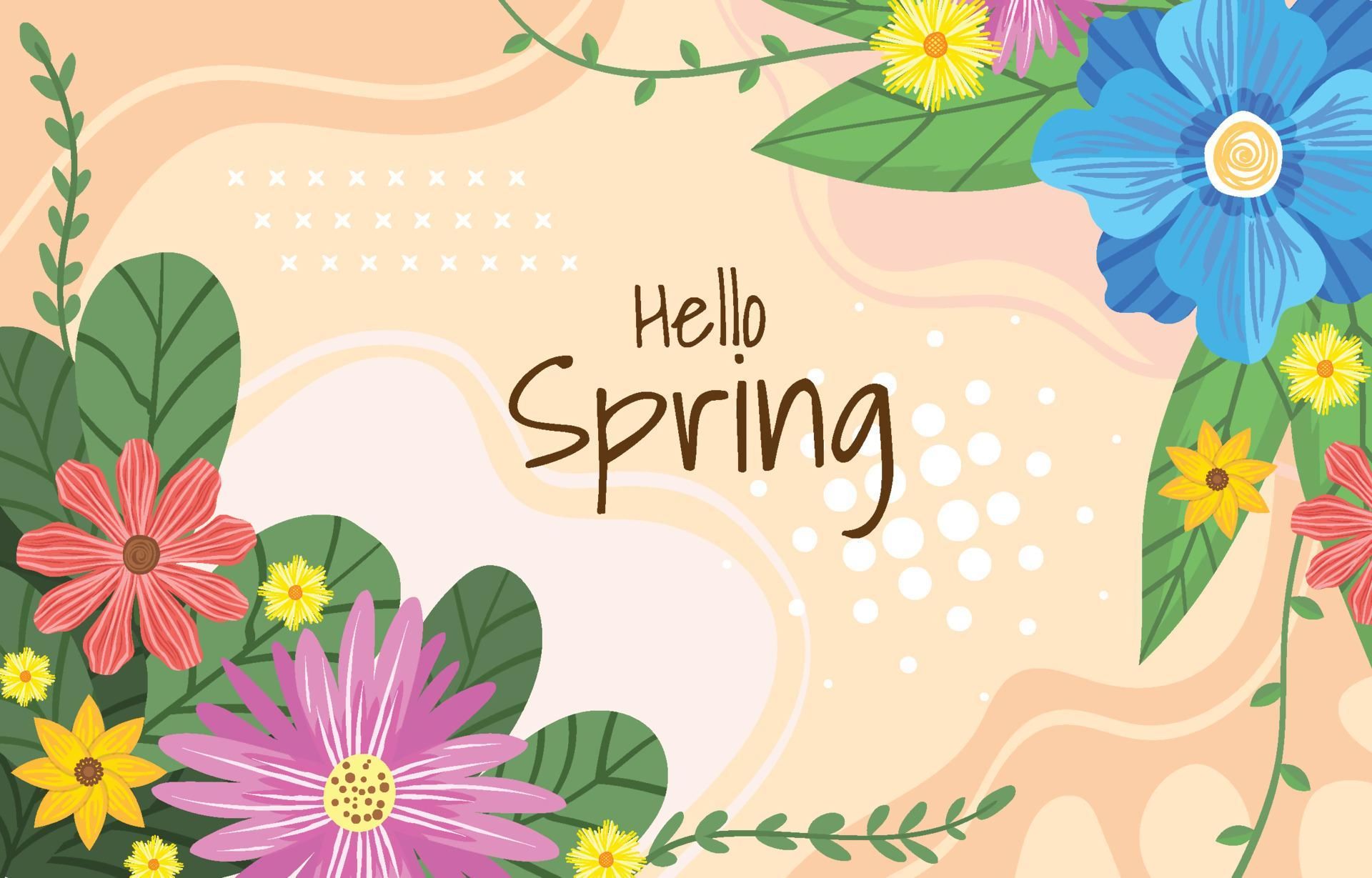 Hello Spring PC Wallpapers - Wallpaper Cave