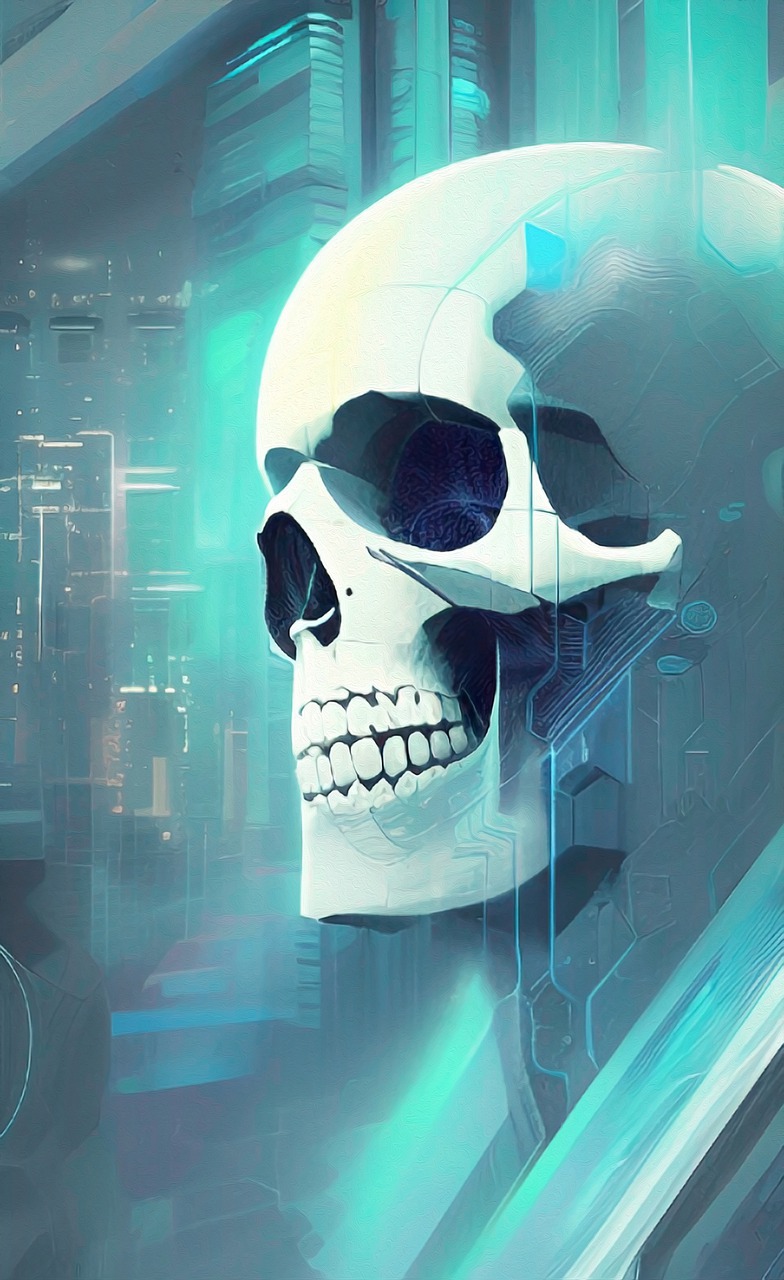 Digital Skull Wallpapers - Wallpaper Cave