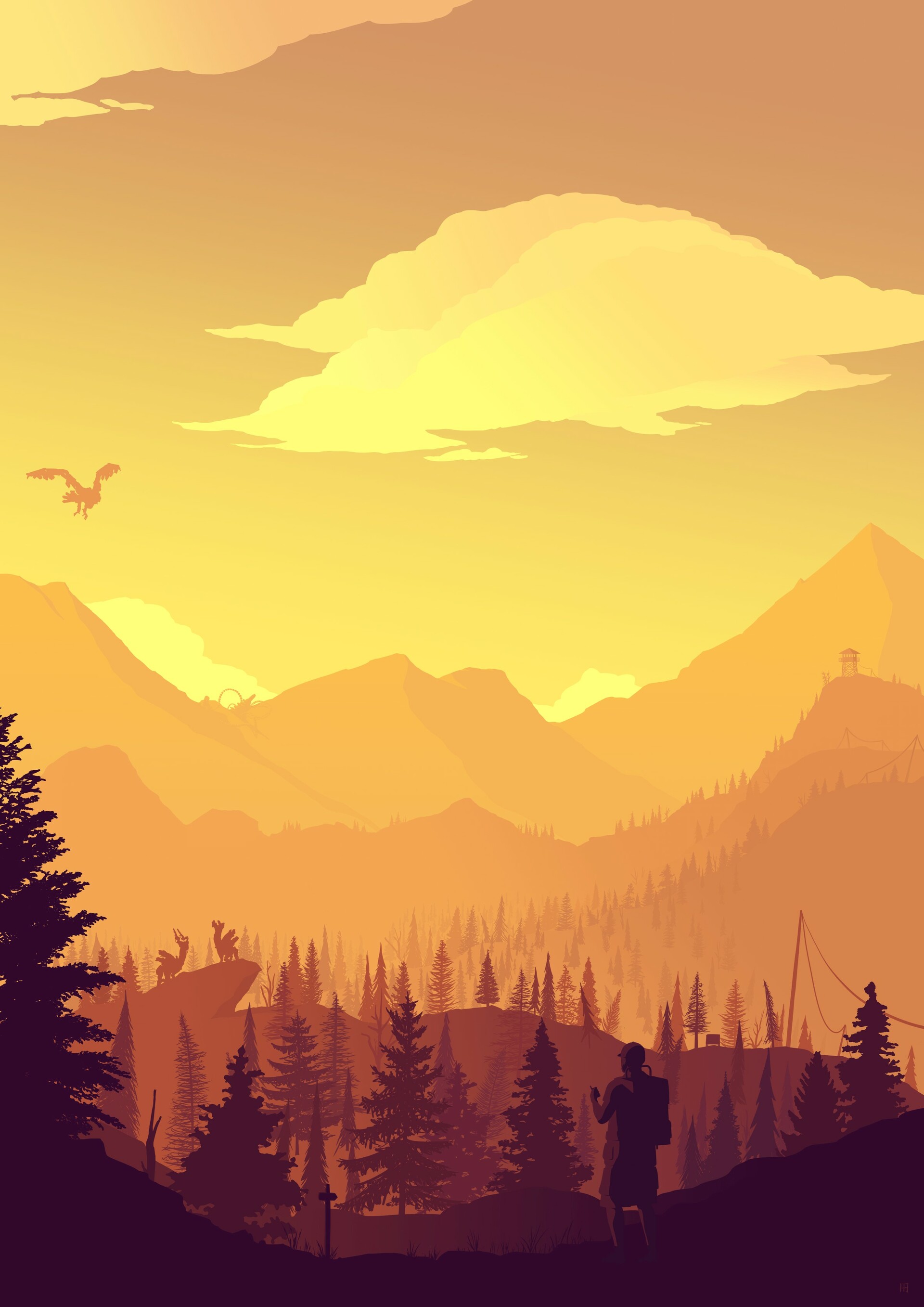 Fire Watch iPhone Wallpapers - Wallpaper Cave