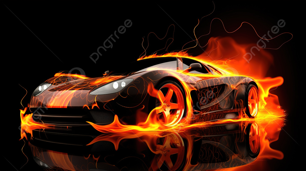 Flaming Car Wallpapers - Wallpaper Cave