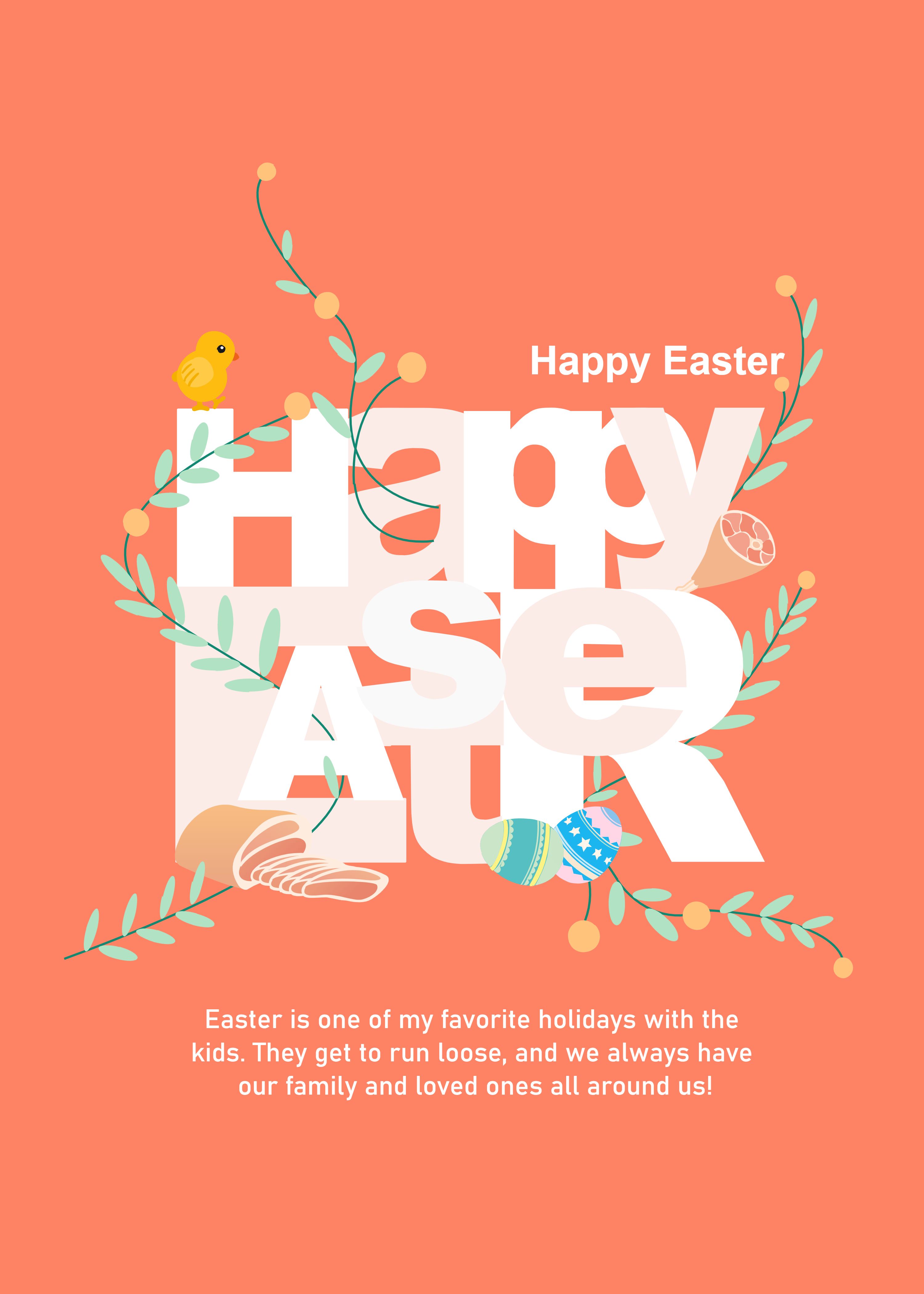 Happy Easter Poster Wallpapers - Wallpaper Cave