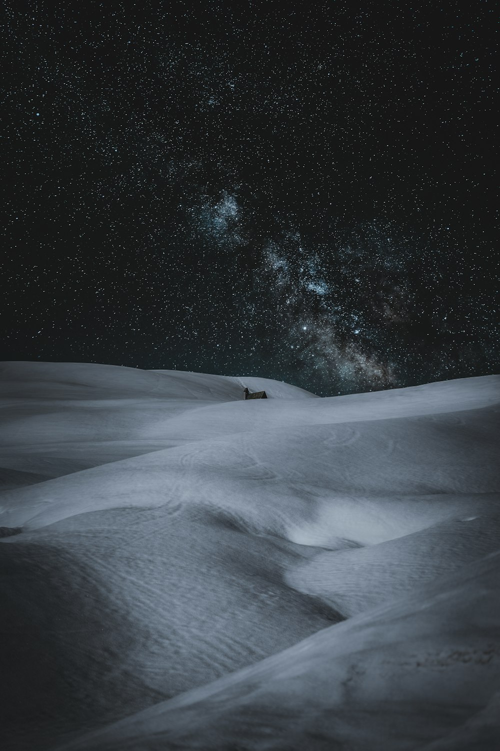 Snowy Mountains At Night Wallpapers - Wallpaper Cave