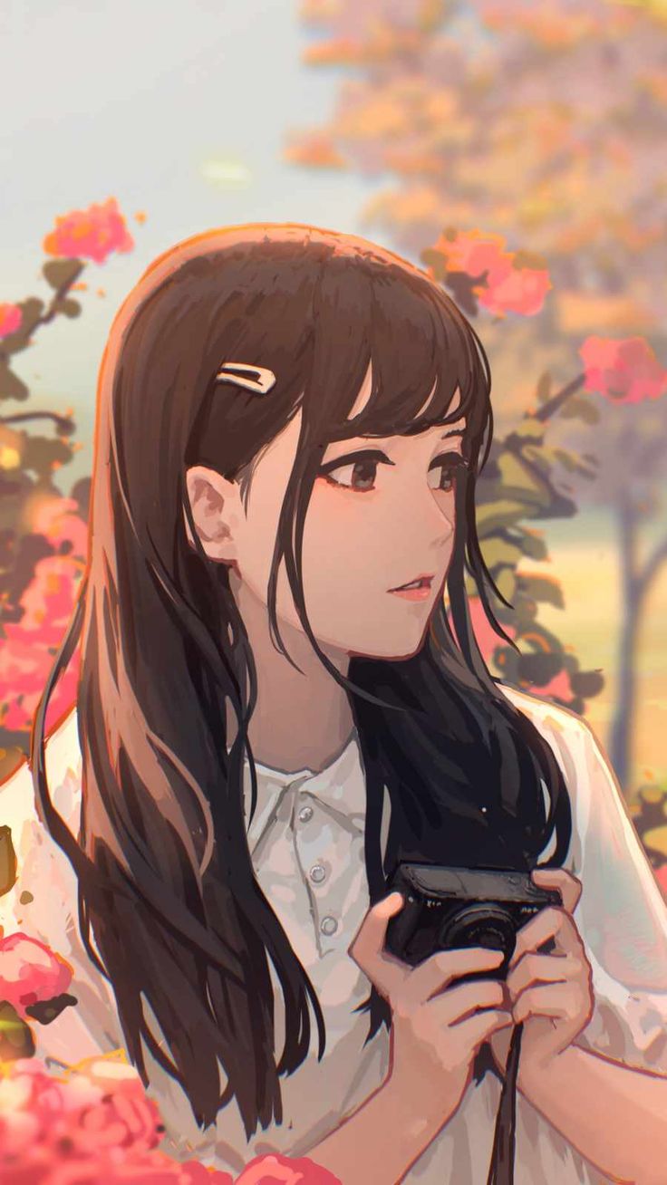 Anime Girl Nature Wallpapers - Wallpaper Cave