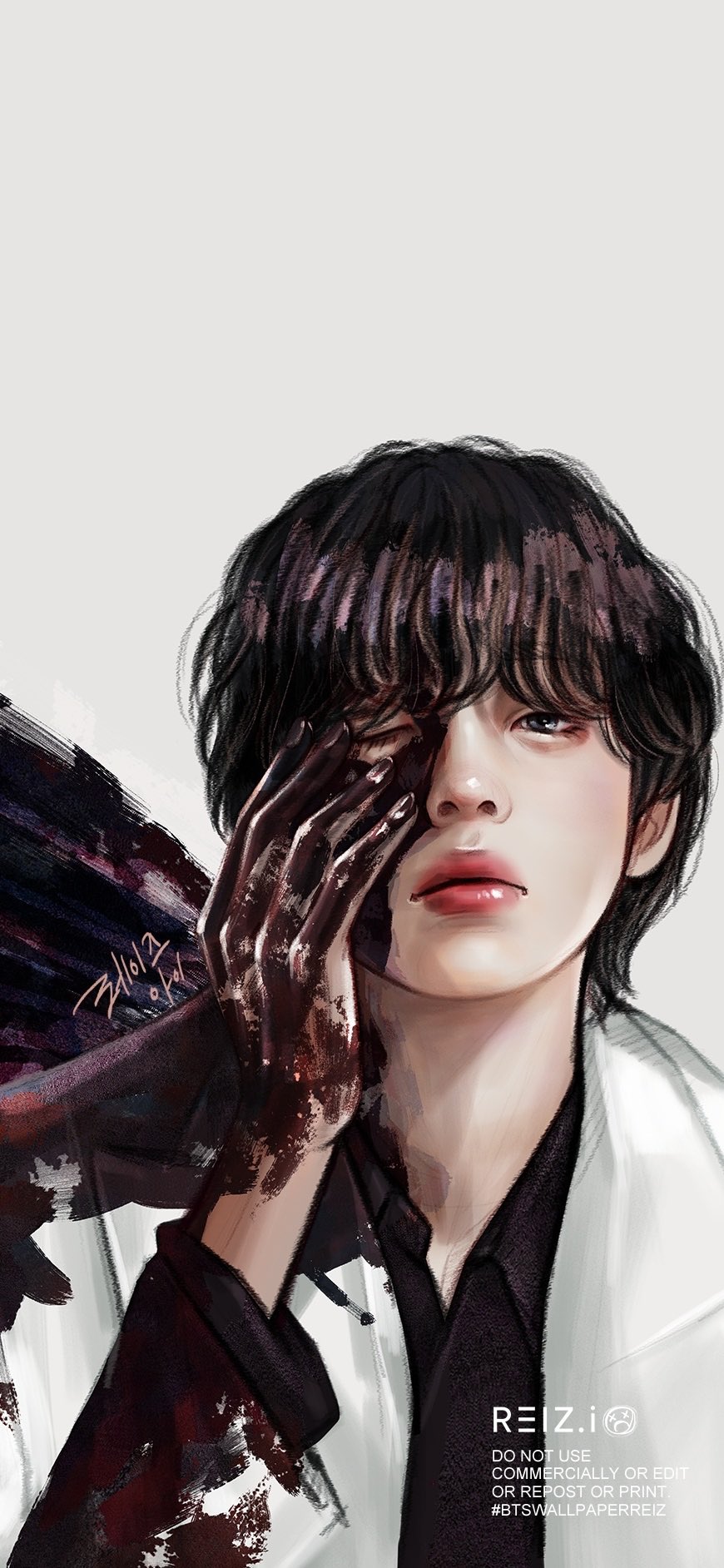 BTS V Fanart Wallpapers - Wallpaper Cave