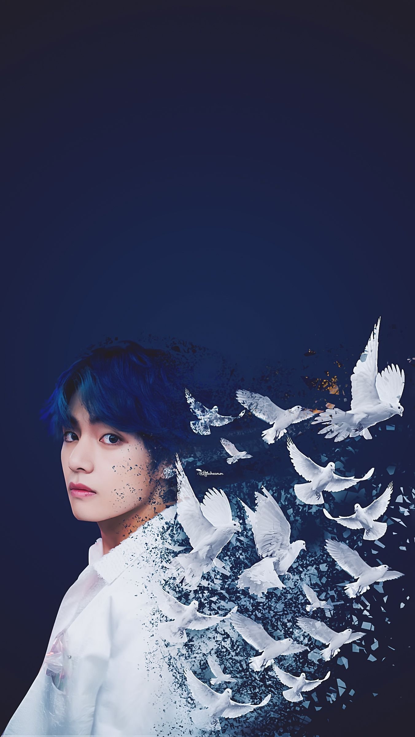 BTS V Fanart Wallpapers - Wallpaper Cave