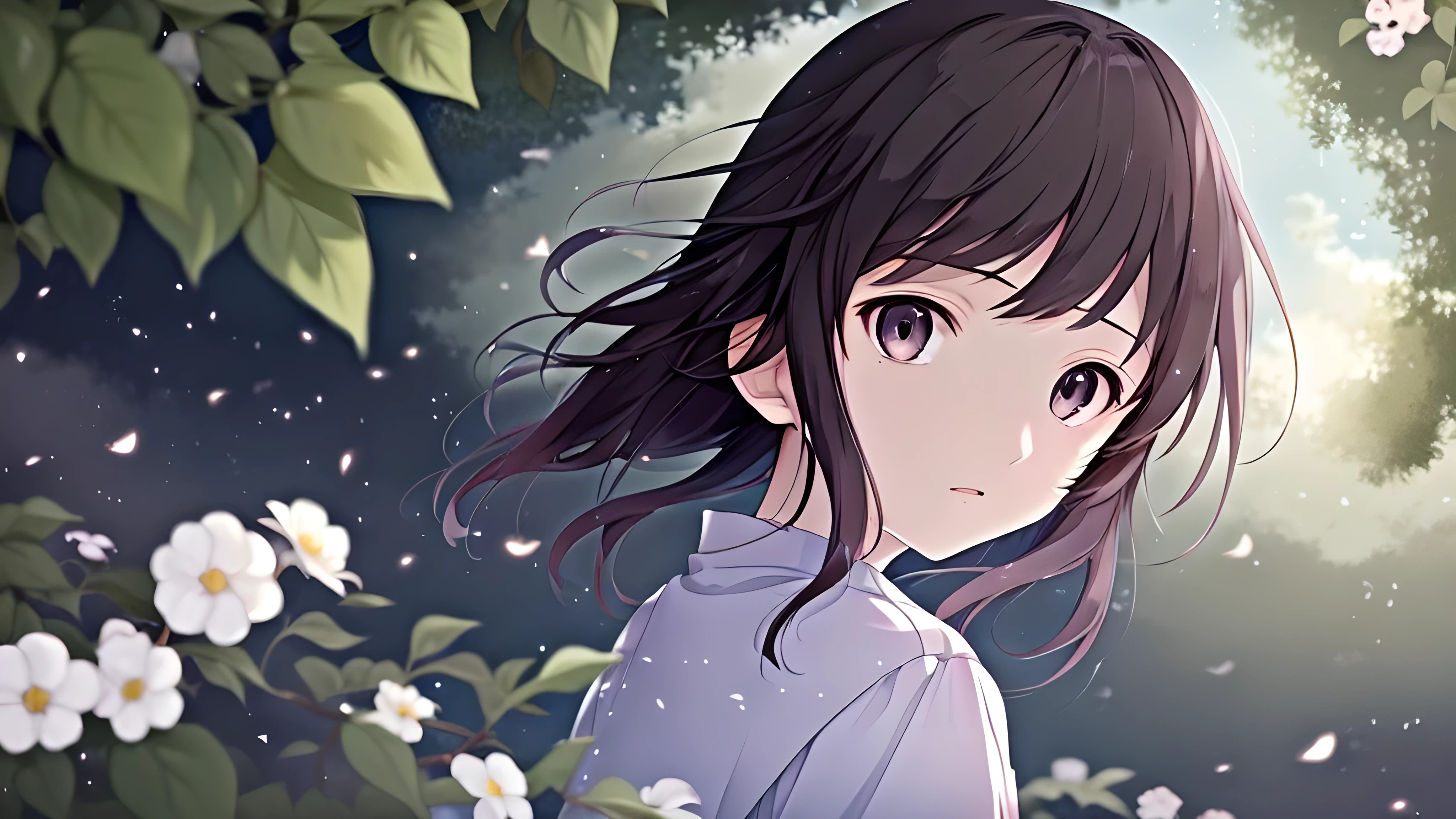 Anime Girl Nature Wallpapers - Wallpaper Cave