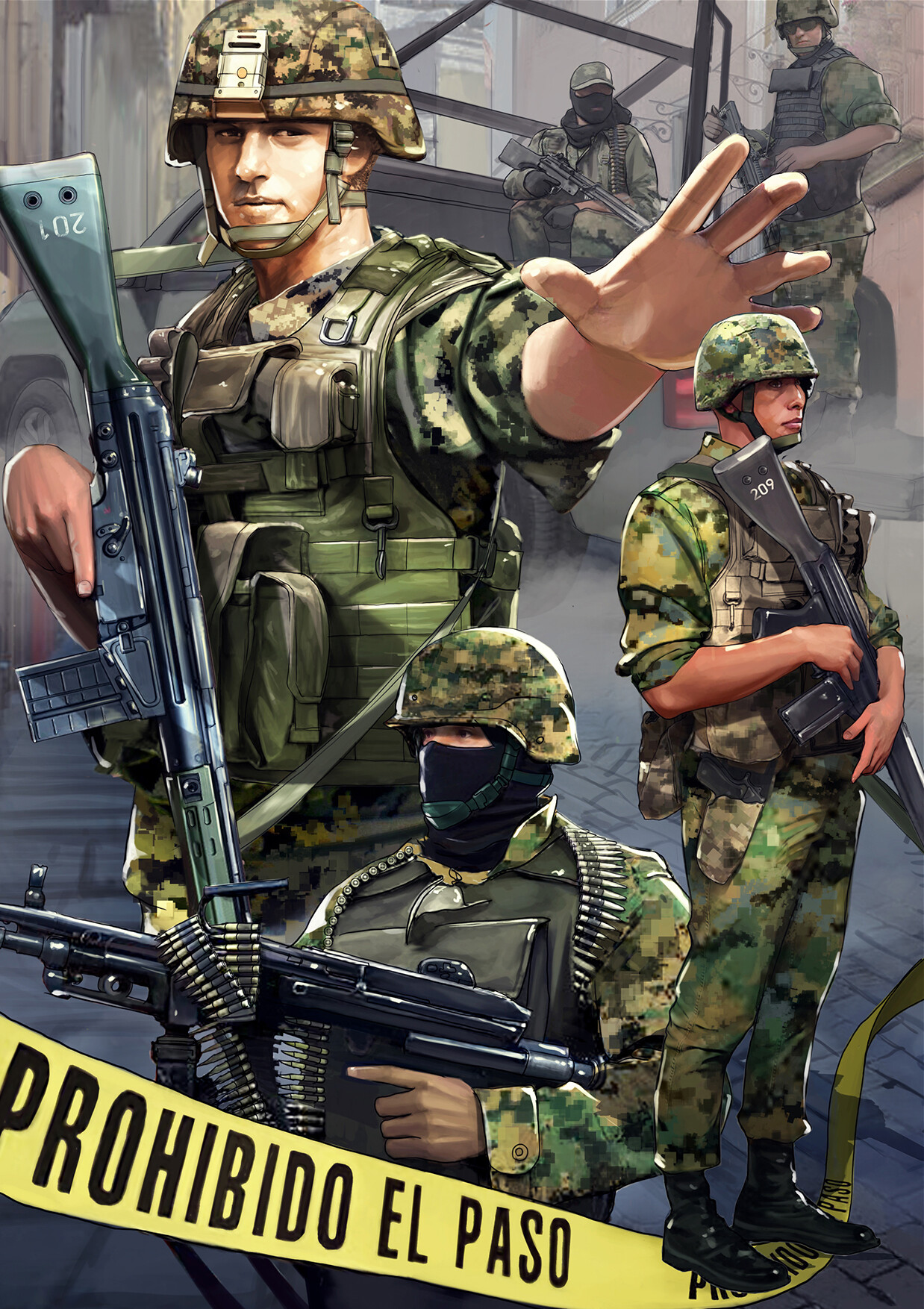 Mexican Army Wallpapers - Wallpaper Cave