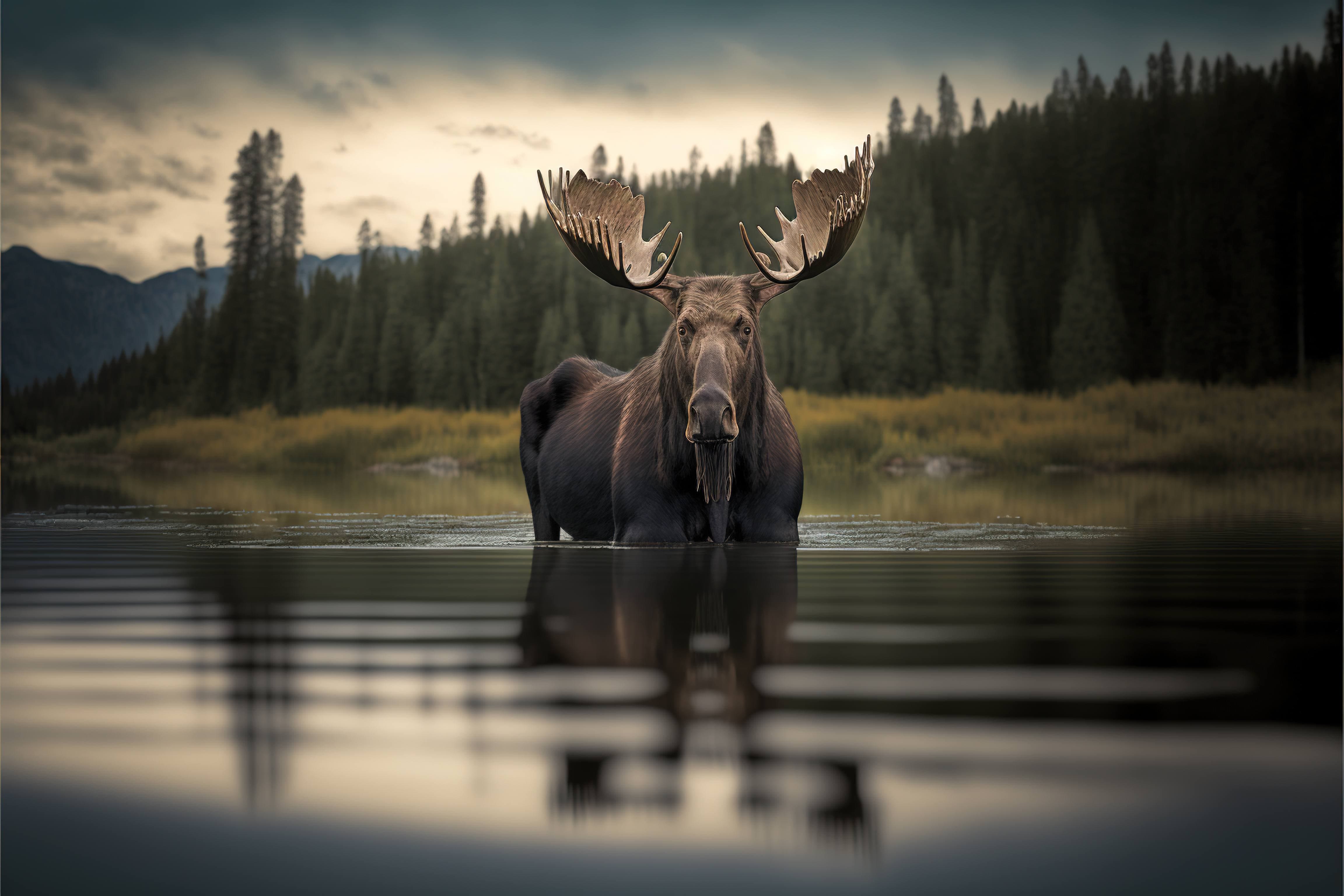 Moose Computer Wallpapers - Wallpaper Cave