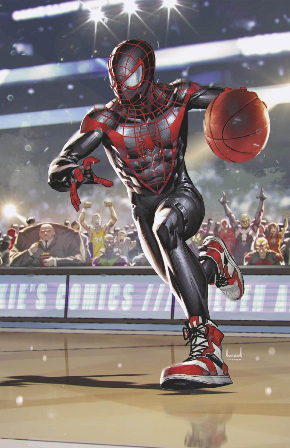 Miles Morales Basketball Wallpapers - Wallpaper Cave