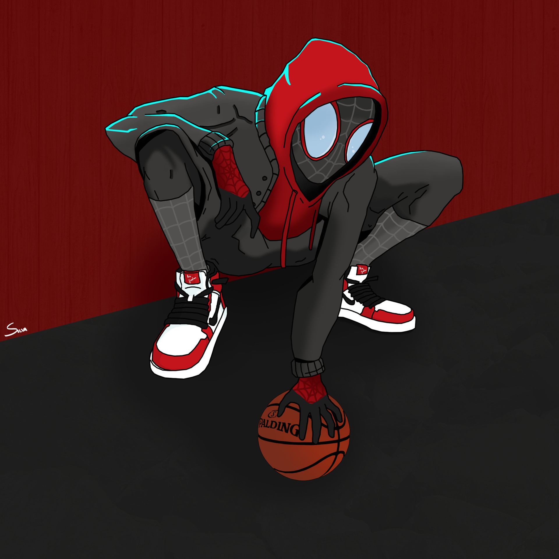 Miles Morales Basketball Wallpapers - Wallpaper Cave