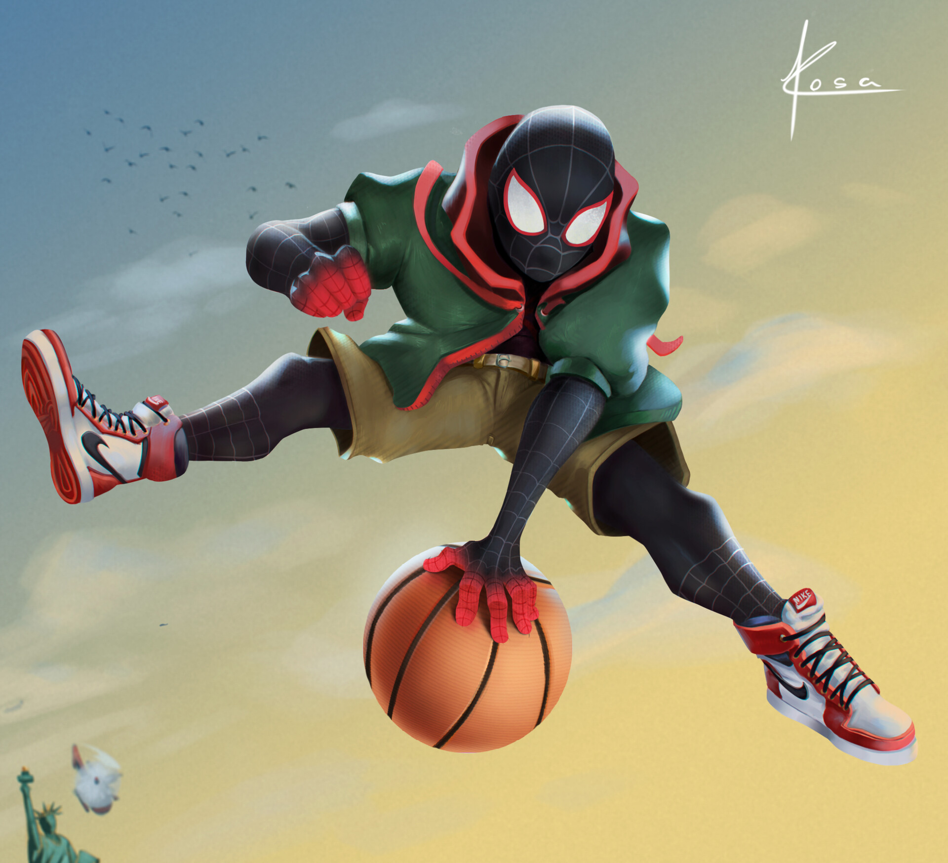 Miles Morales Basketball Wallpapers - Wallpaper Cave