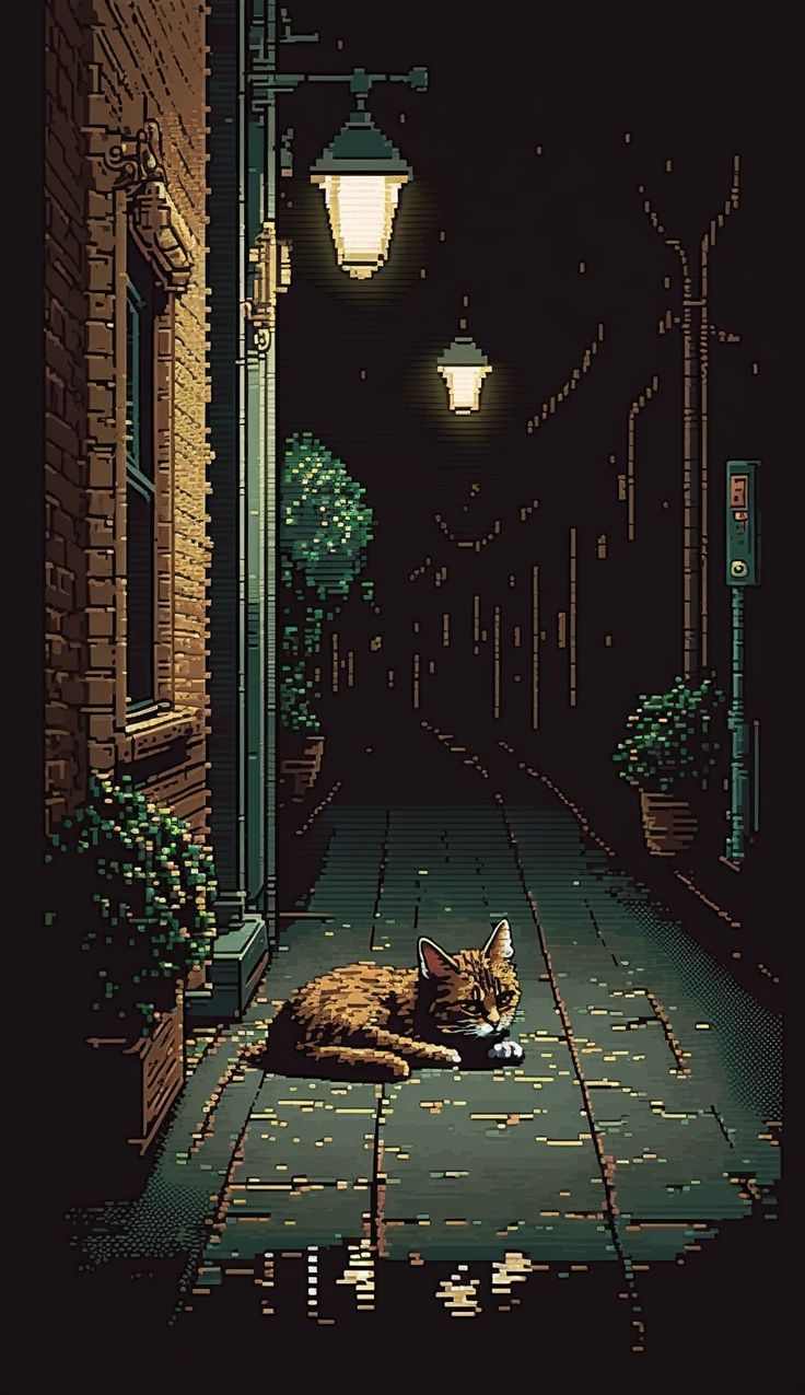 Cat Pixel Art Wallpapers - Wallpaper Cave