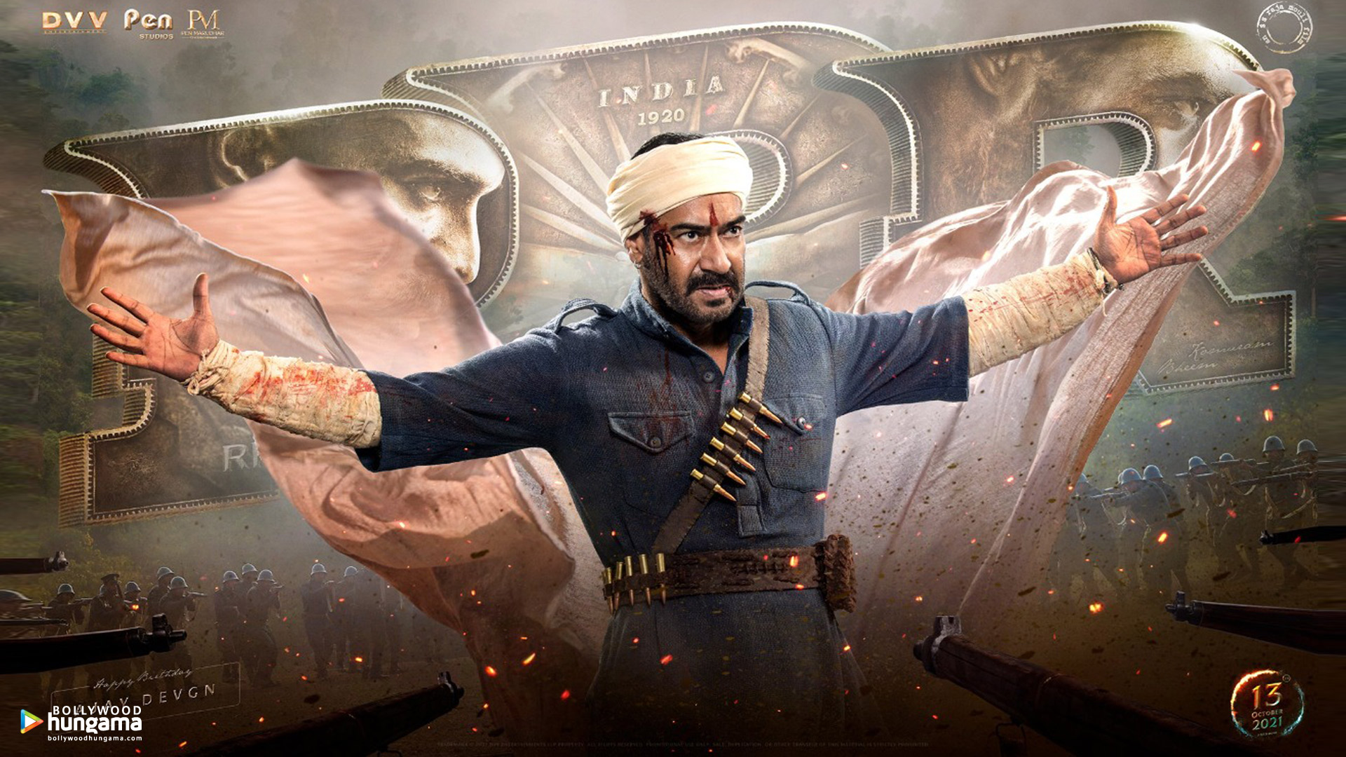 RRR Movie Poster Wallpapers - Wallpaper Cave