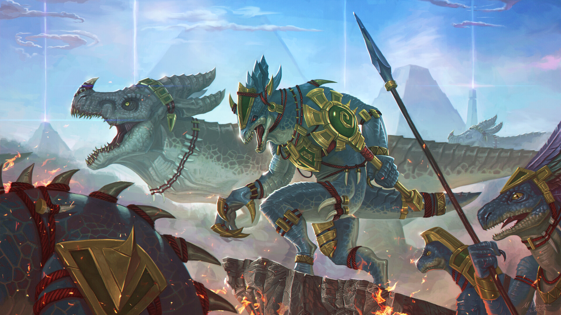 Lizardmen Wallpapers - Wallpaper Cave