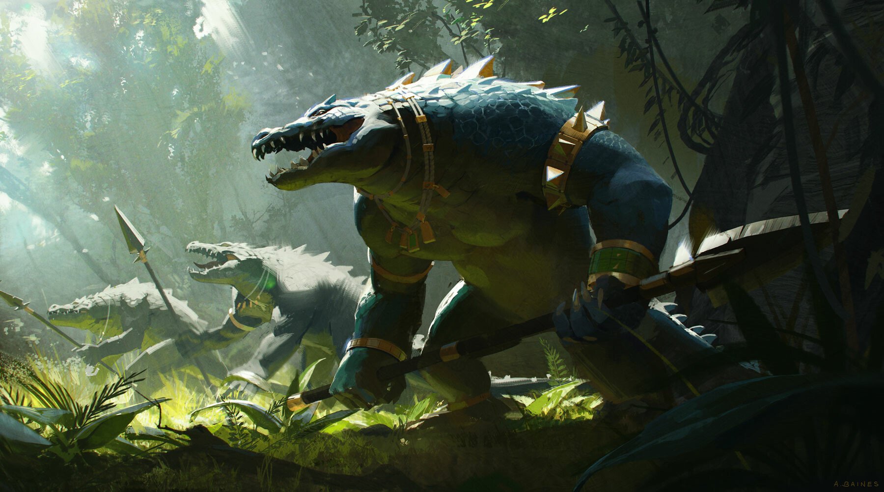 Lizardmen Wallpapers - Wallpaper Cave