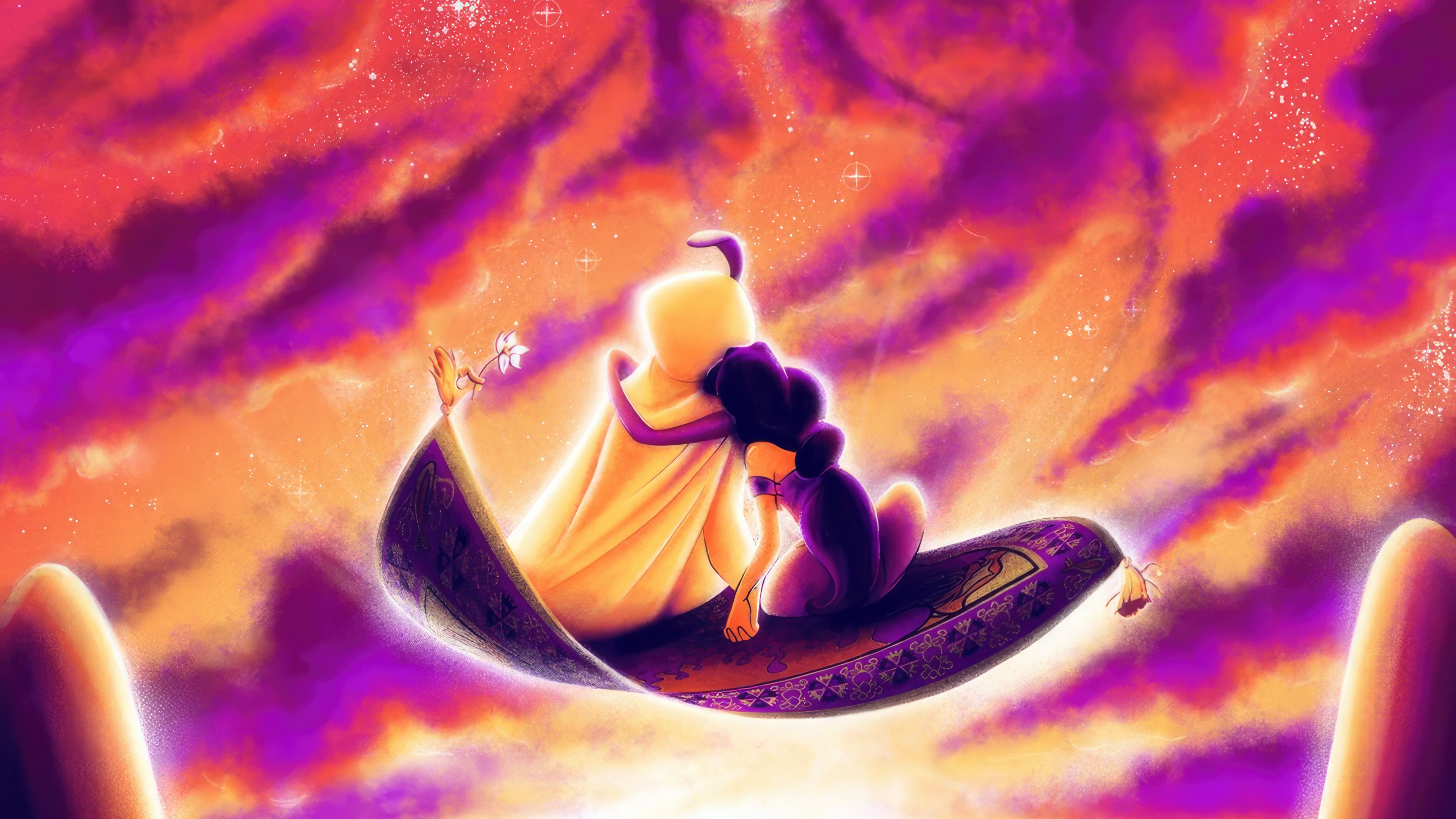 Jasmine And Aladdin Wallpapers - Wallpaper Cave