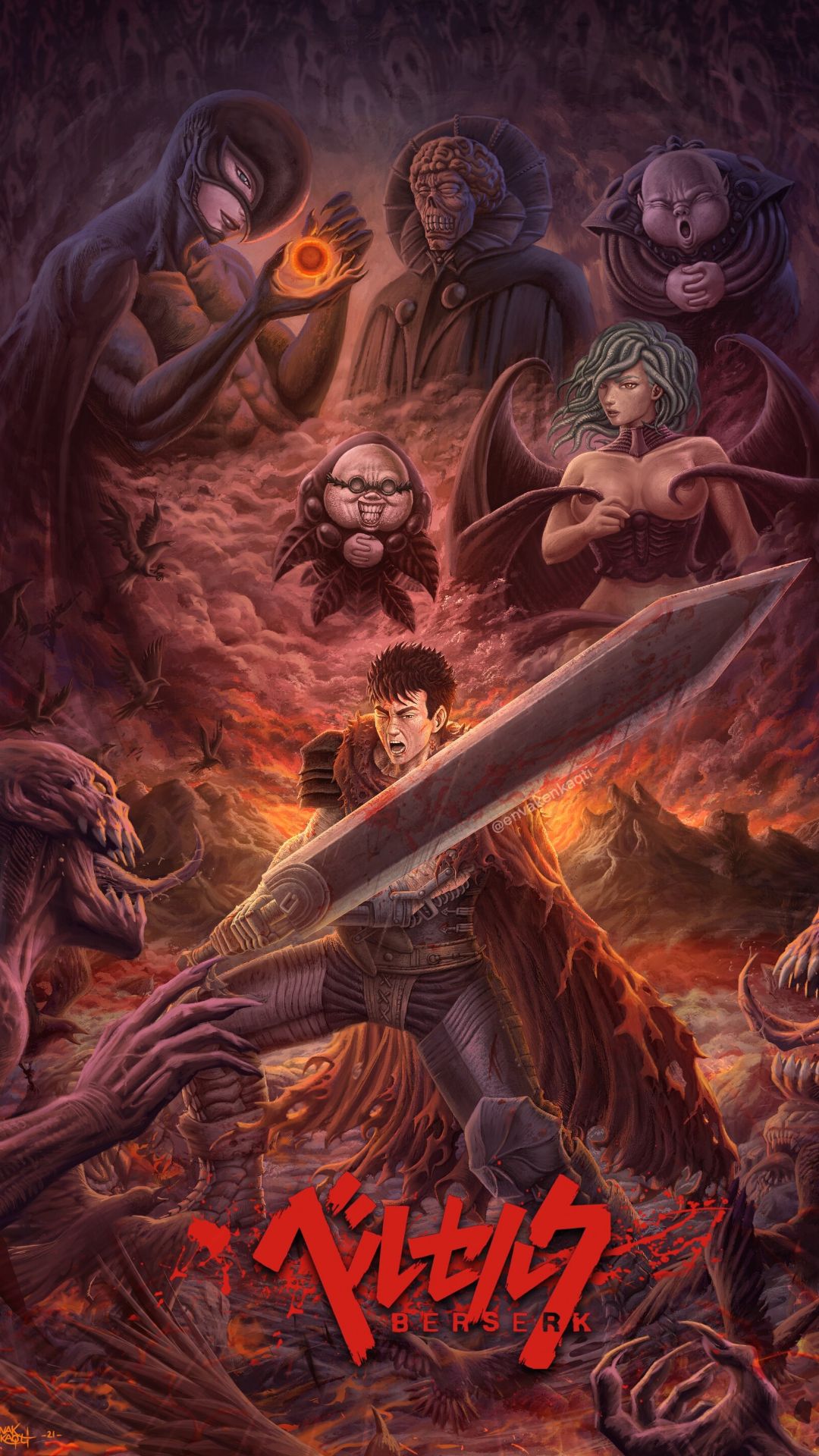 Berserk 4k Mobile Wallpapers - Wallpaper Cave