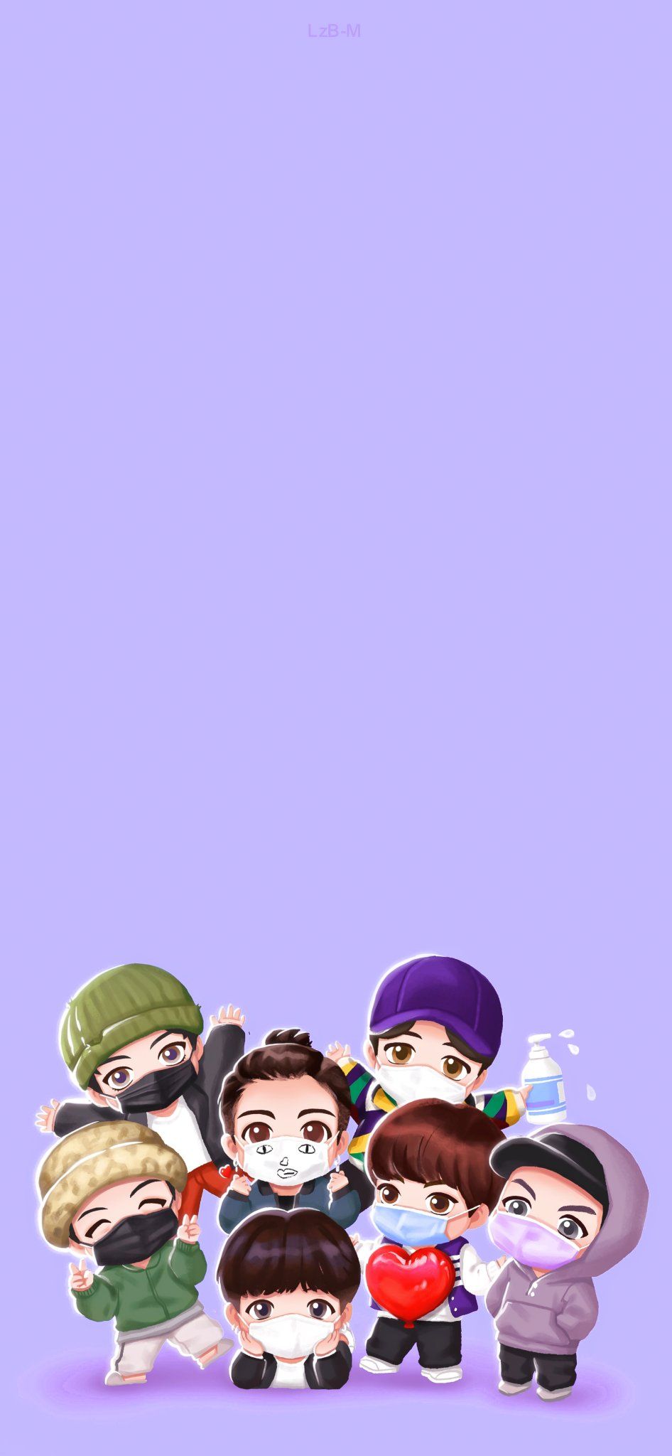 Cute BTS Chibi Wallpapers - Wallpaper Cave