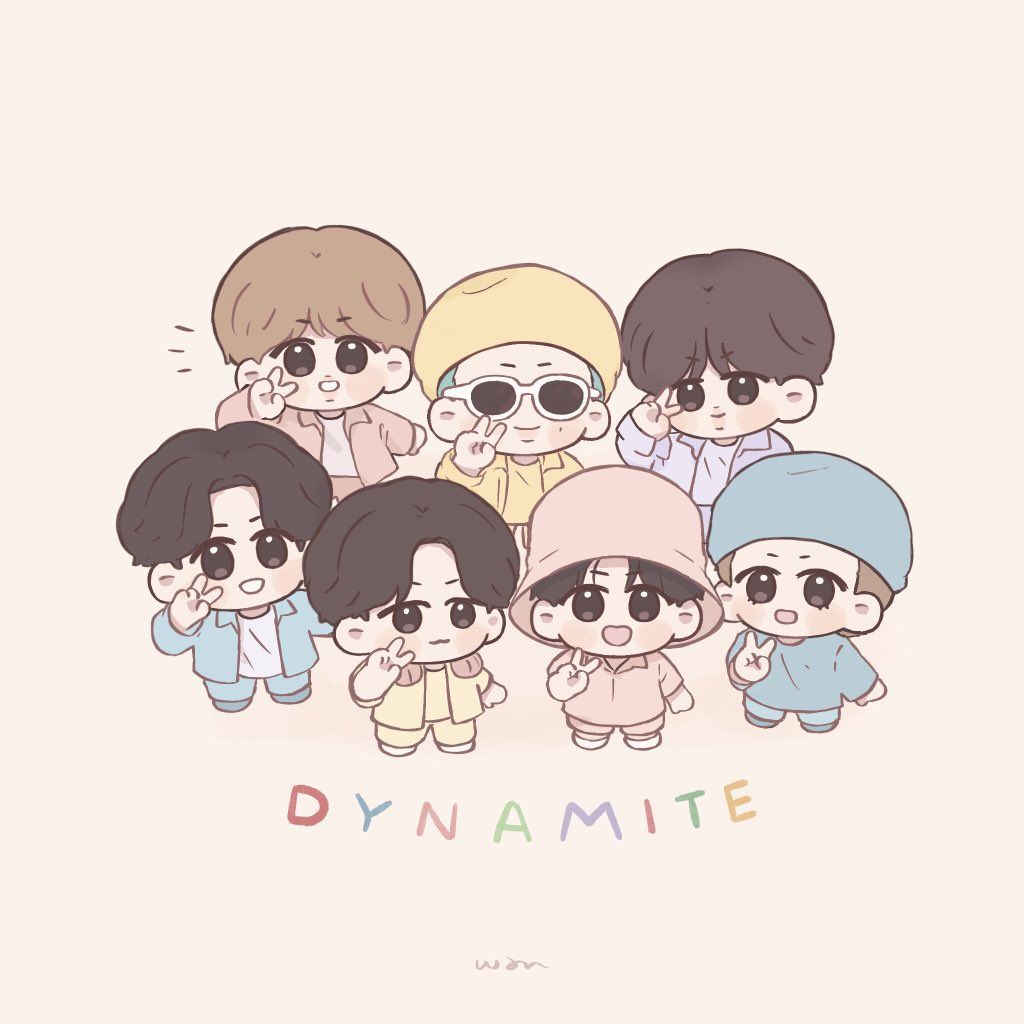 Cute BTS Chibi Wallpapers - Wallpaper Cave