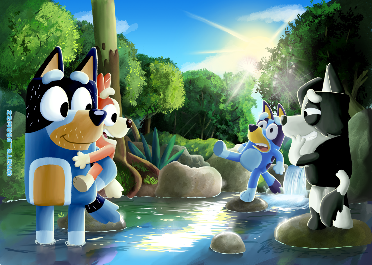 Mackenzie Bluey Wallpapers - Wallpaper Cave