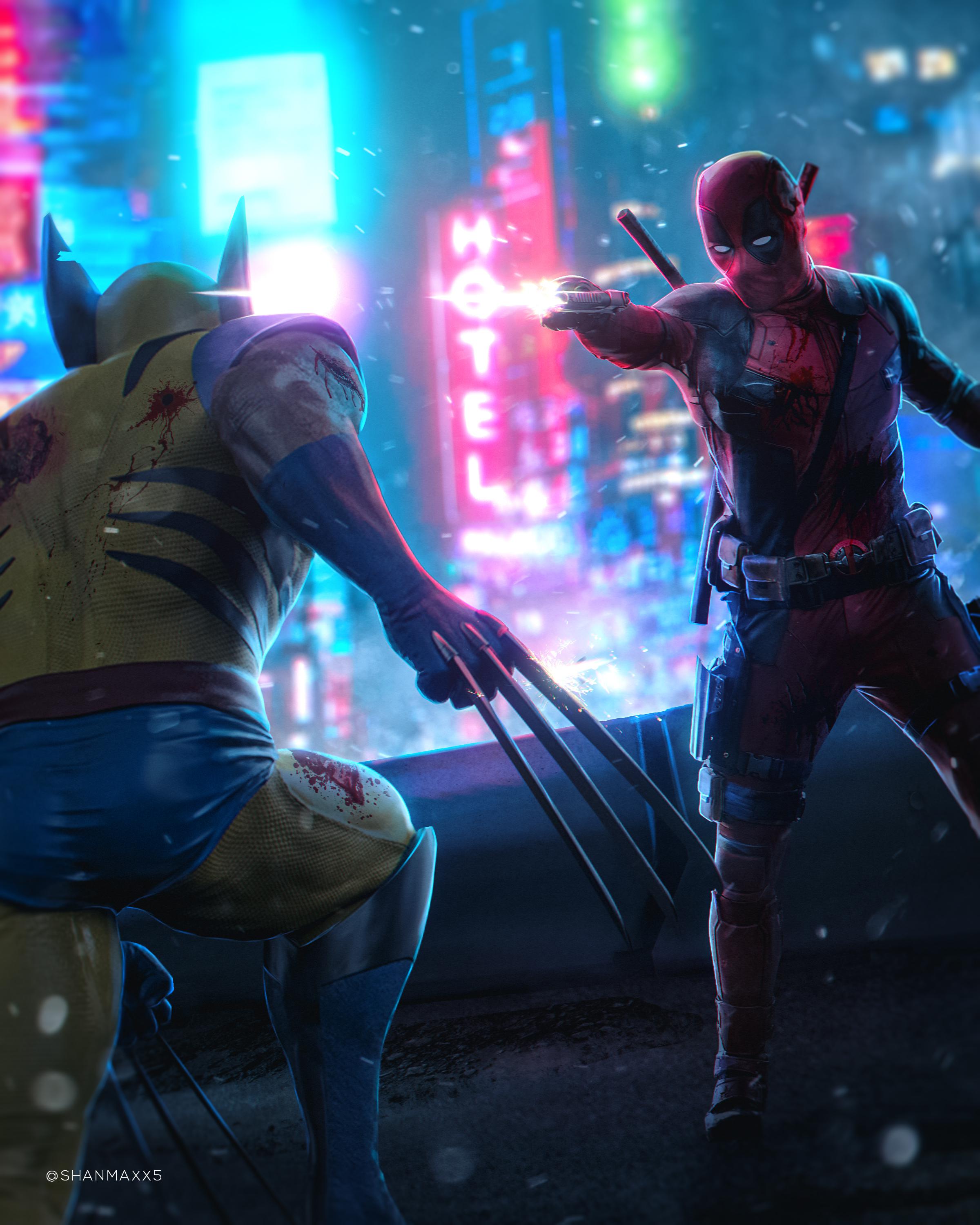 Deadpool 3 Deadpool And Wolverine Wallpapers - Wallpaper Cave