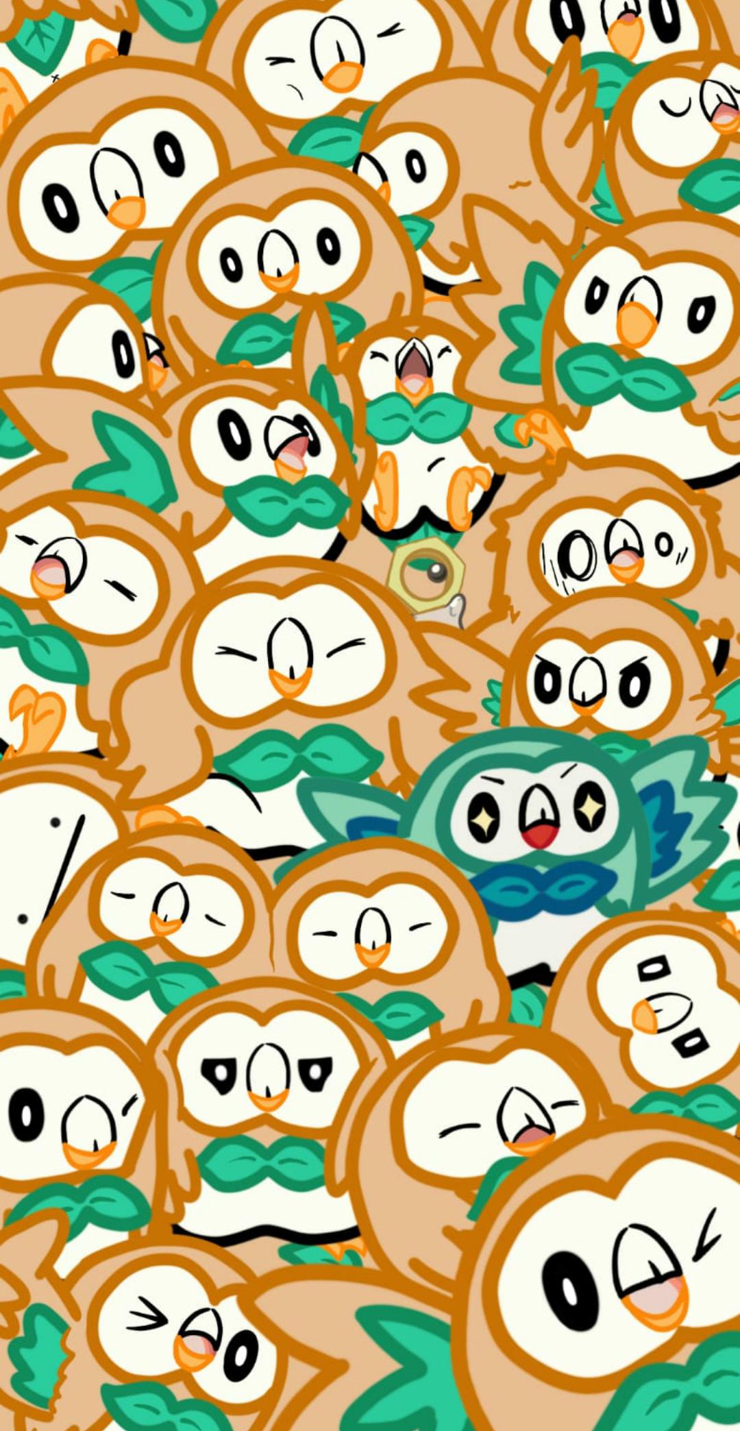 Pokémon Rowlet Wallpapers - Wallpaper Cave