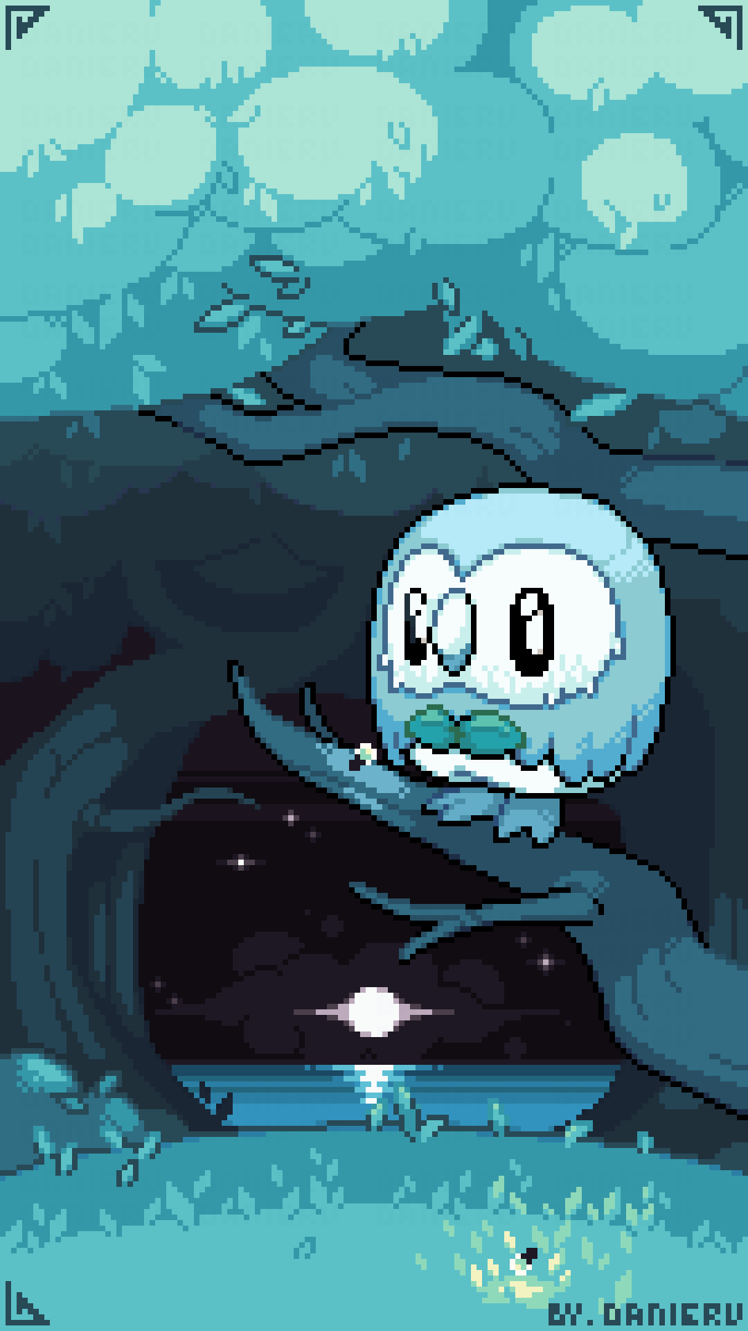 Rowlett Pokemon Wallpaper