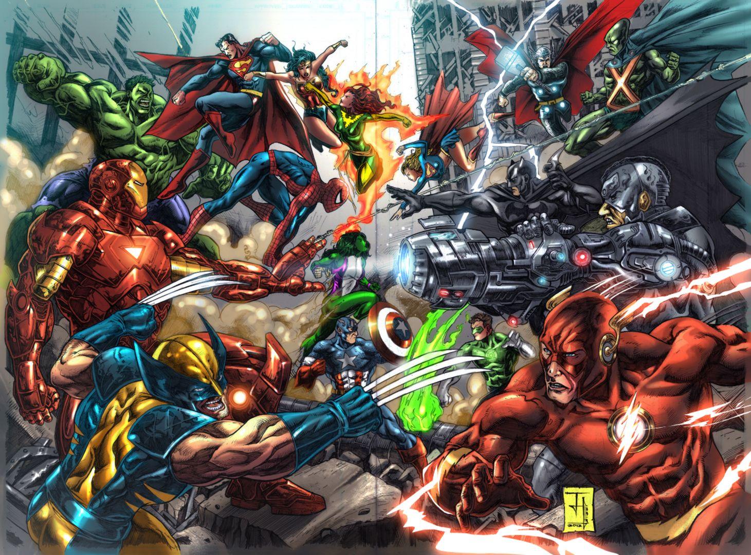 Marvel Vs DC PC Wallpapers - Wallpaper Cave