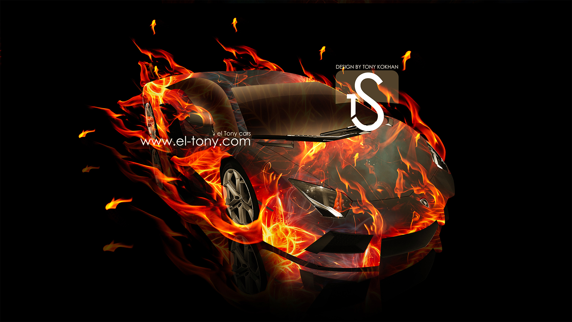 Lamborghini On Fire Wallpapers - Wallpaper Cave