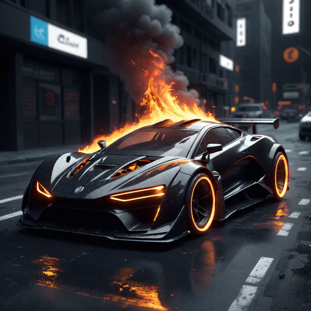 Lamborghini On Fire Wallpapers - Wallpaper Cave