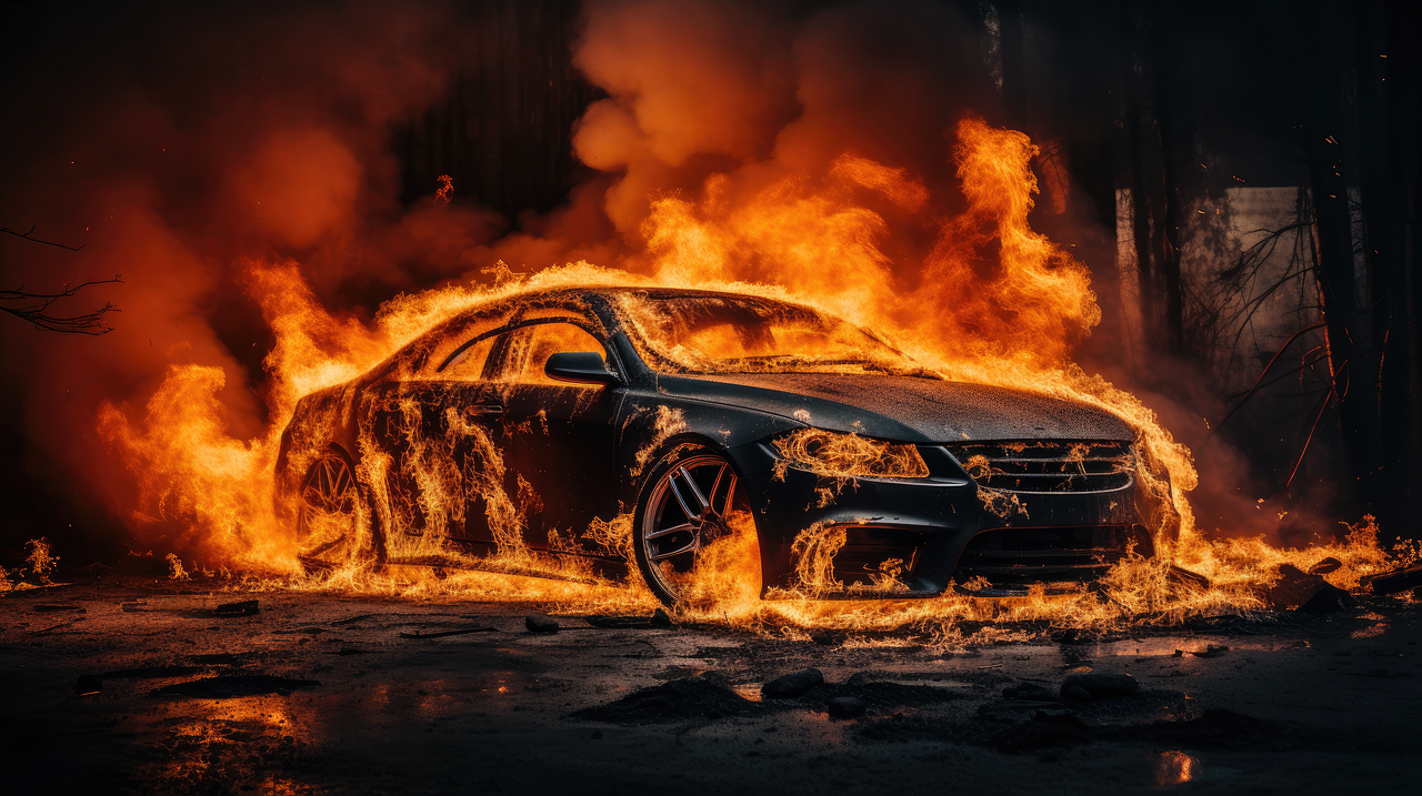 Car Flame Wallpapers - Wallpaper Cave