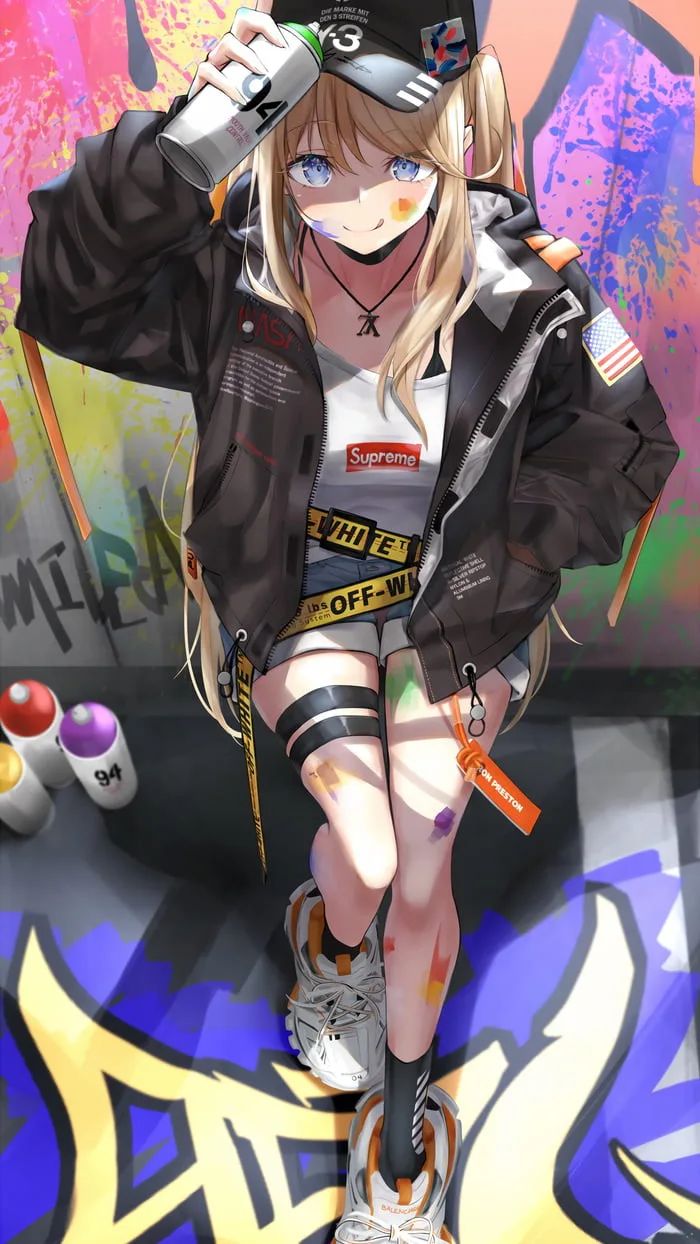 Graffiti Girl Wallpapers - Wallpaper Cave