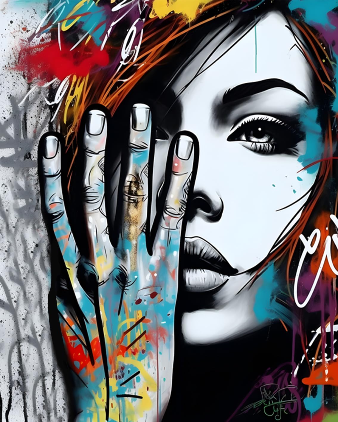 Graffiti Girl Wallpapers - Wallpaper Cave