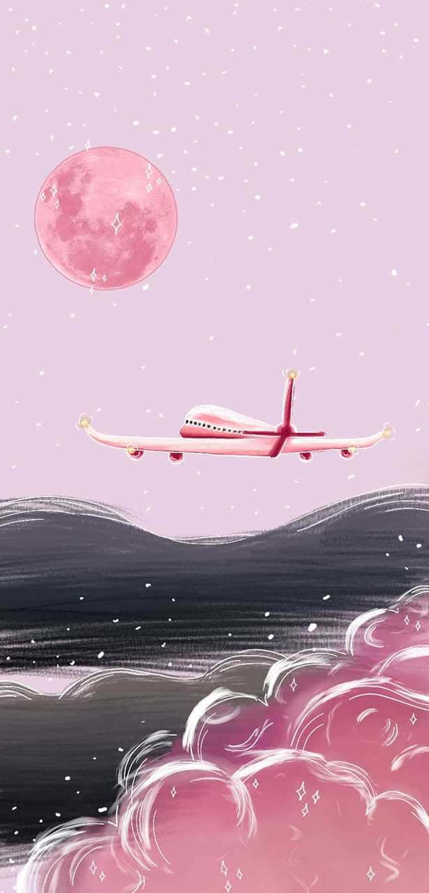Pink Plane Wallpapers - Wallpaper Cave