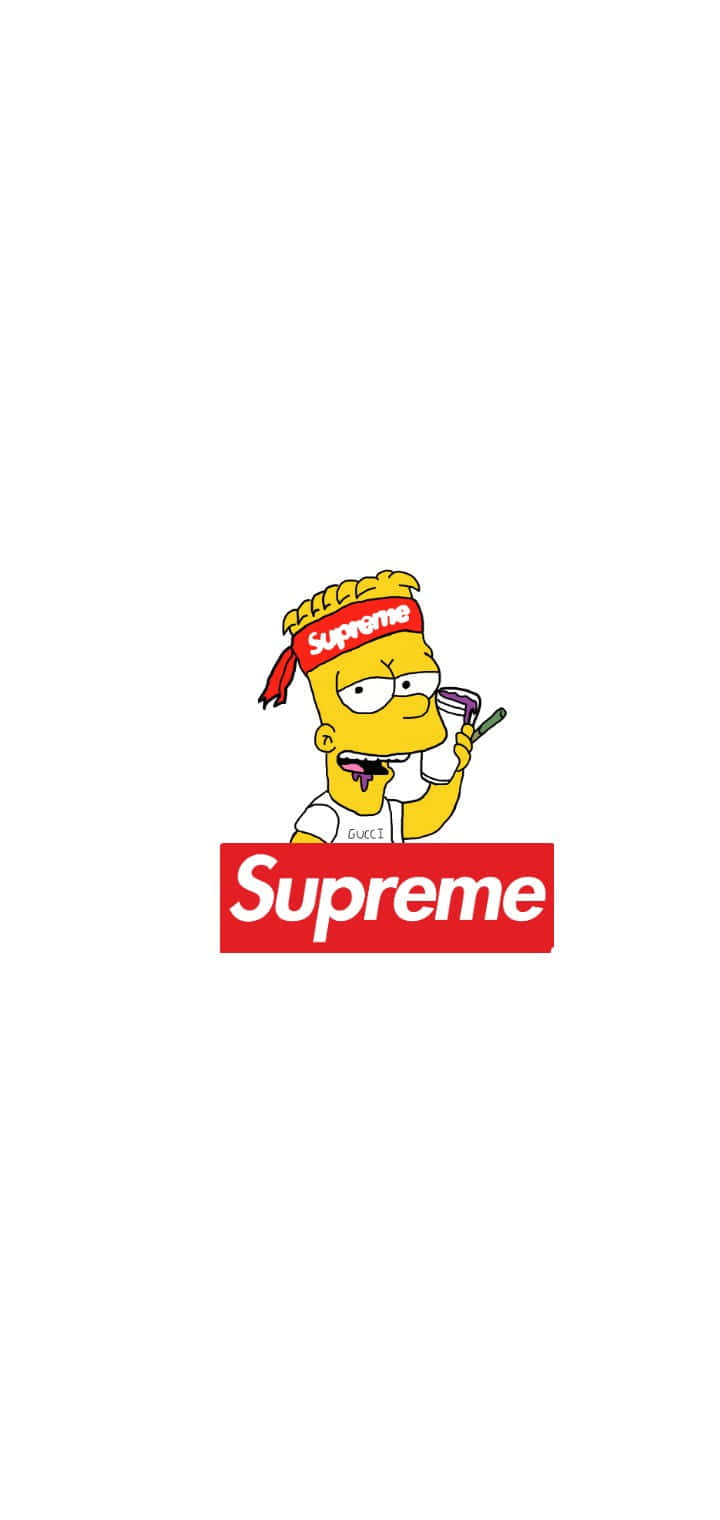 Supreme Cartoon Phone Wallpapers - Wallpaper Cave