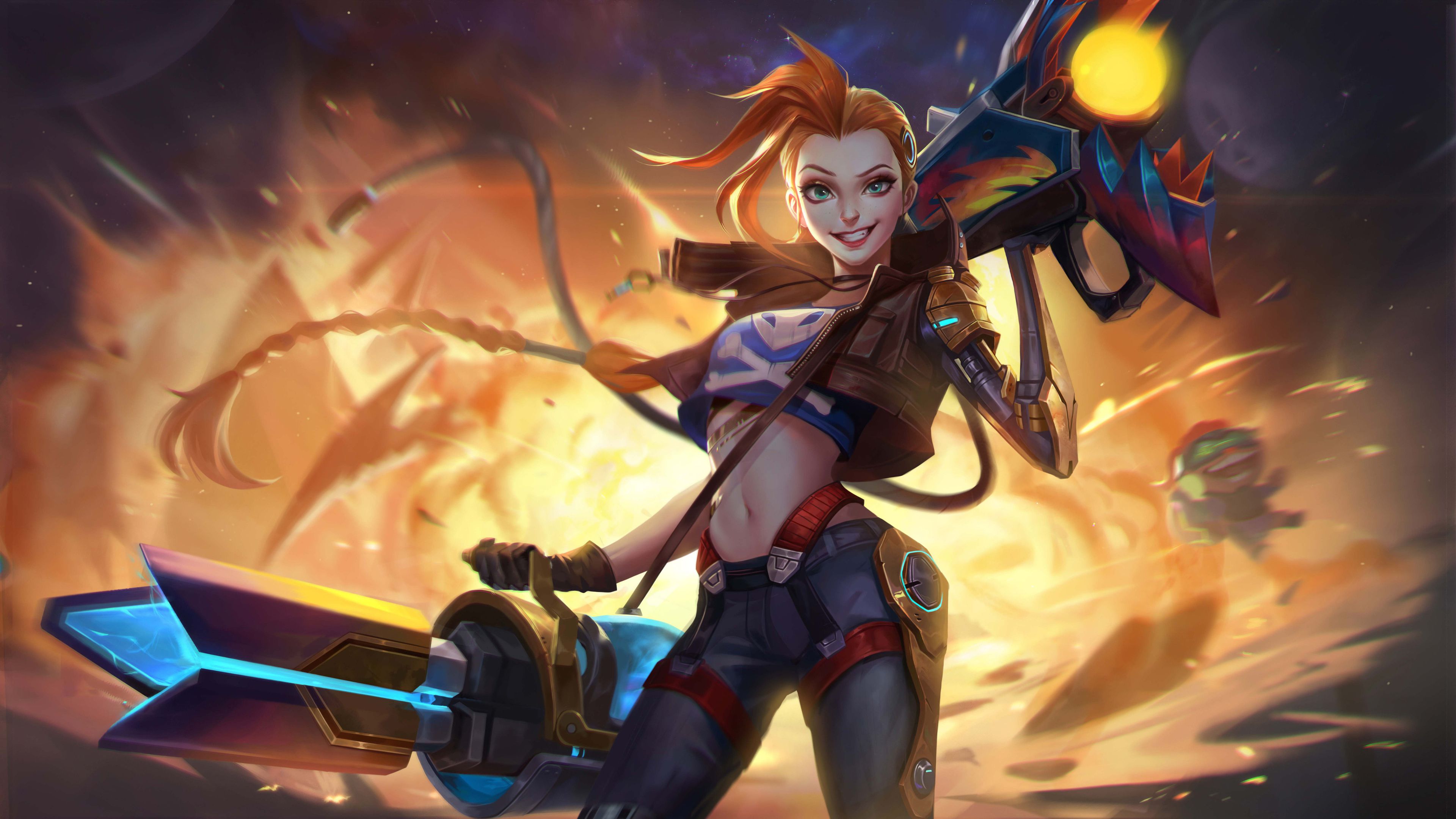 Vi And Jinx Desktop Wallpapers - Wallpaper Cave