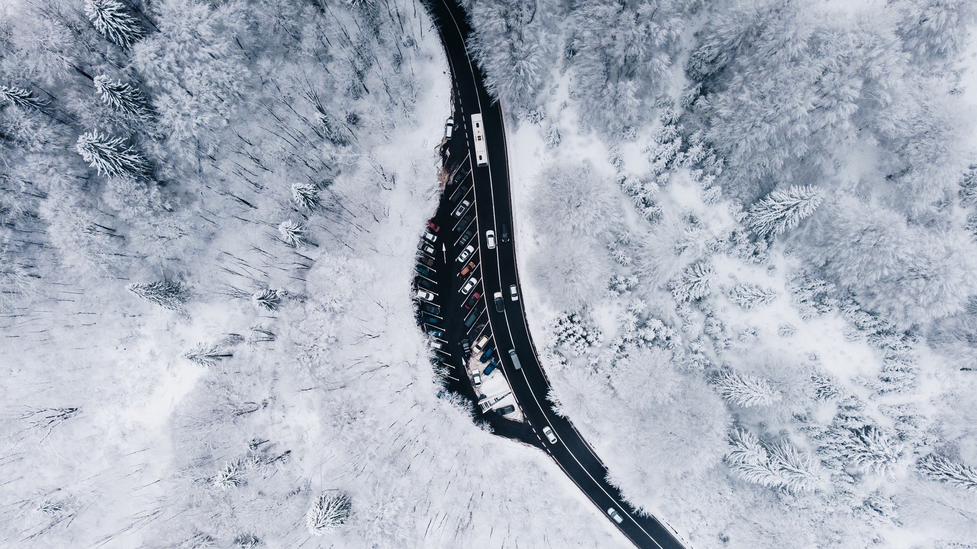 Winter Road Art Wallpapers - Wallpaper Cave