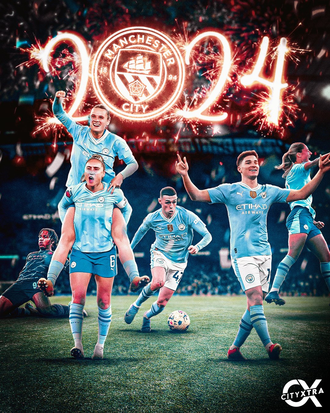 Manchester City Team 2024 Wallpapers - Wallpaper Cave