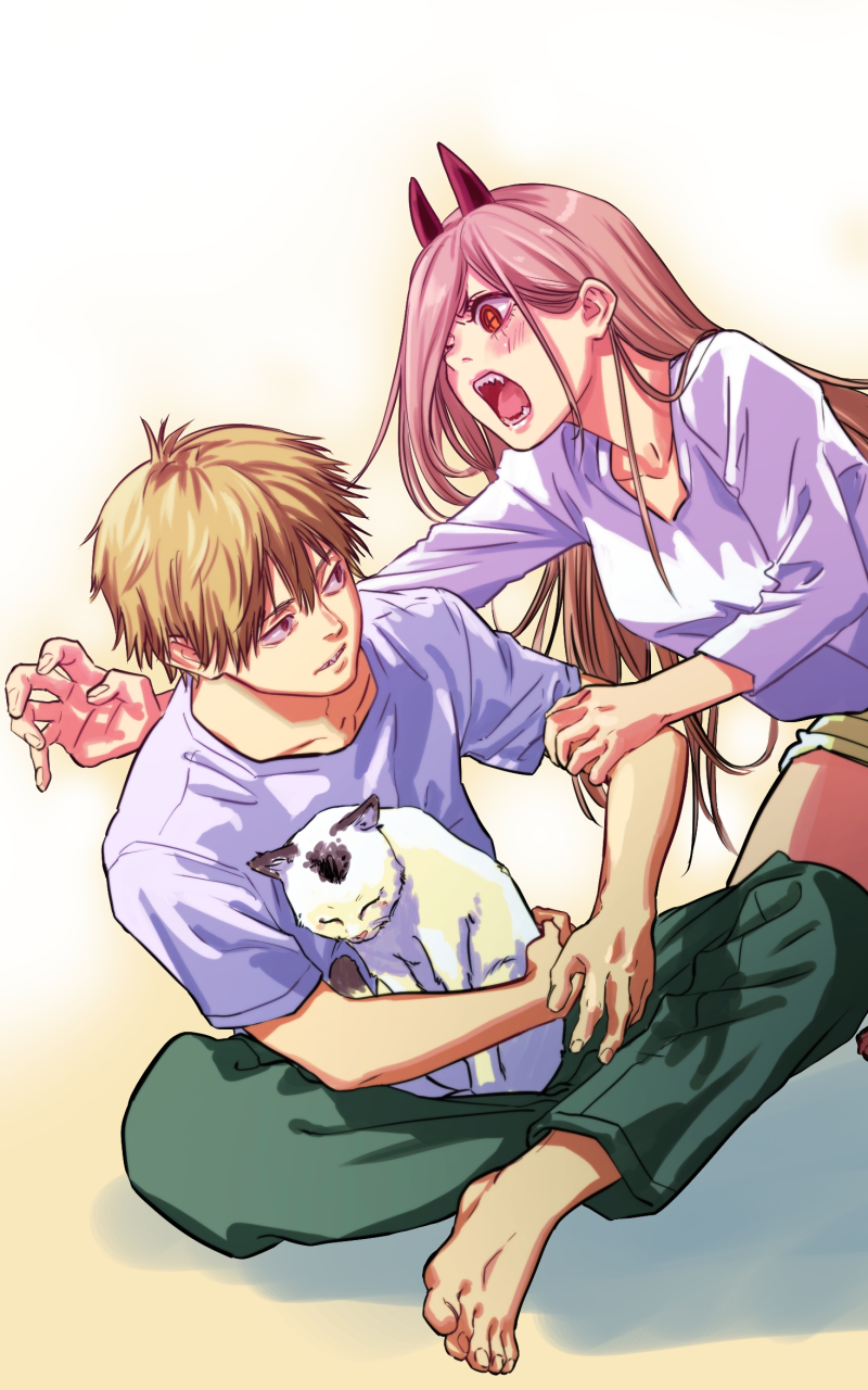 Power And Denji Wallpapers - Wallpaper Cave