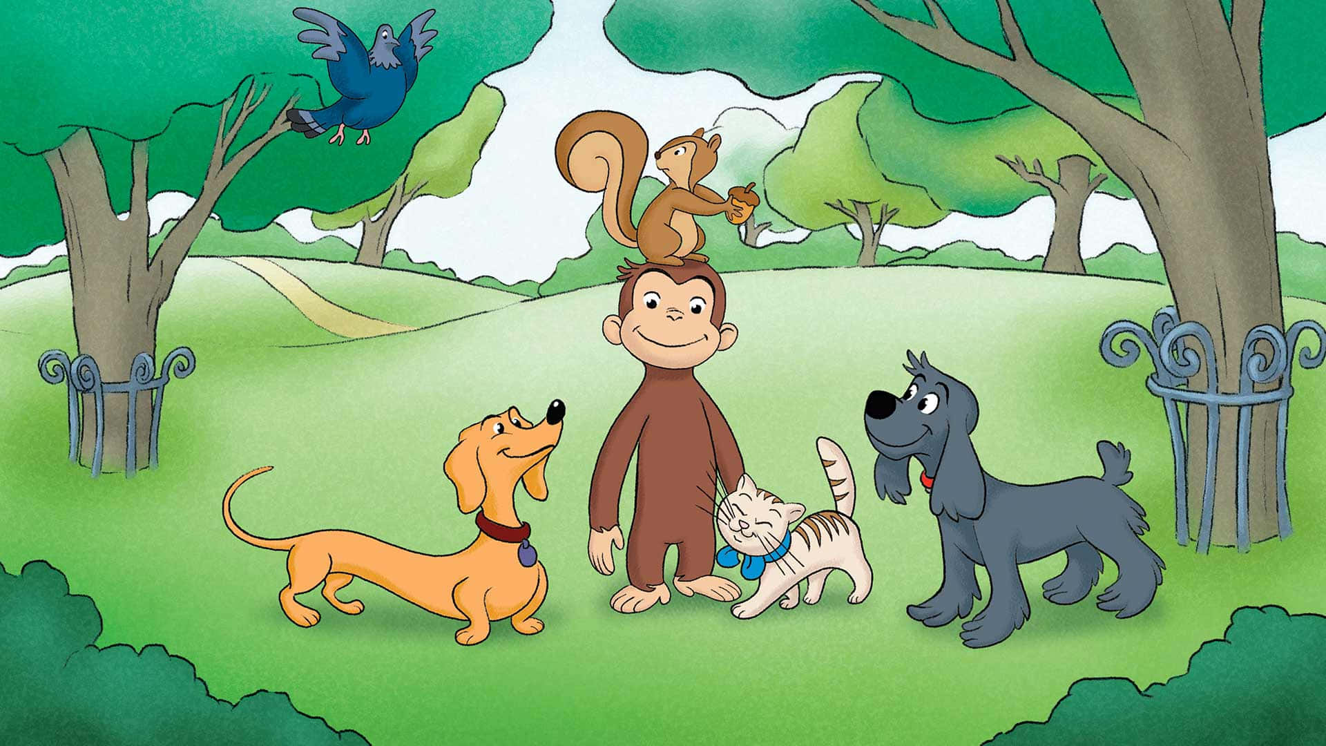 Curious George Desktop Wallpapers - Wallpaper Cave