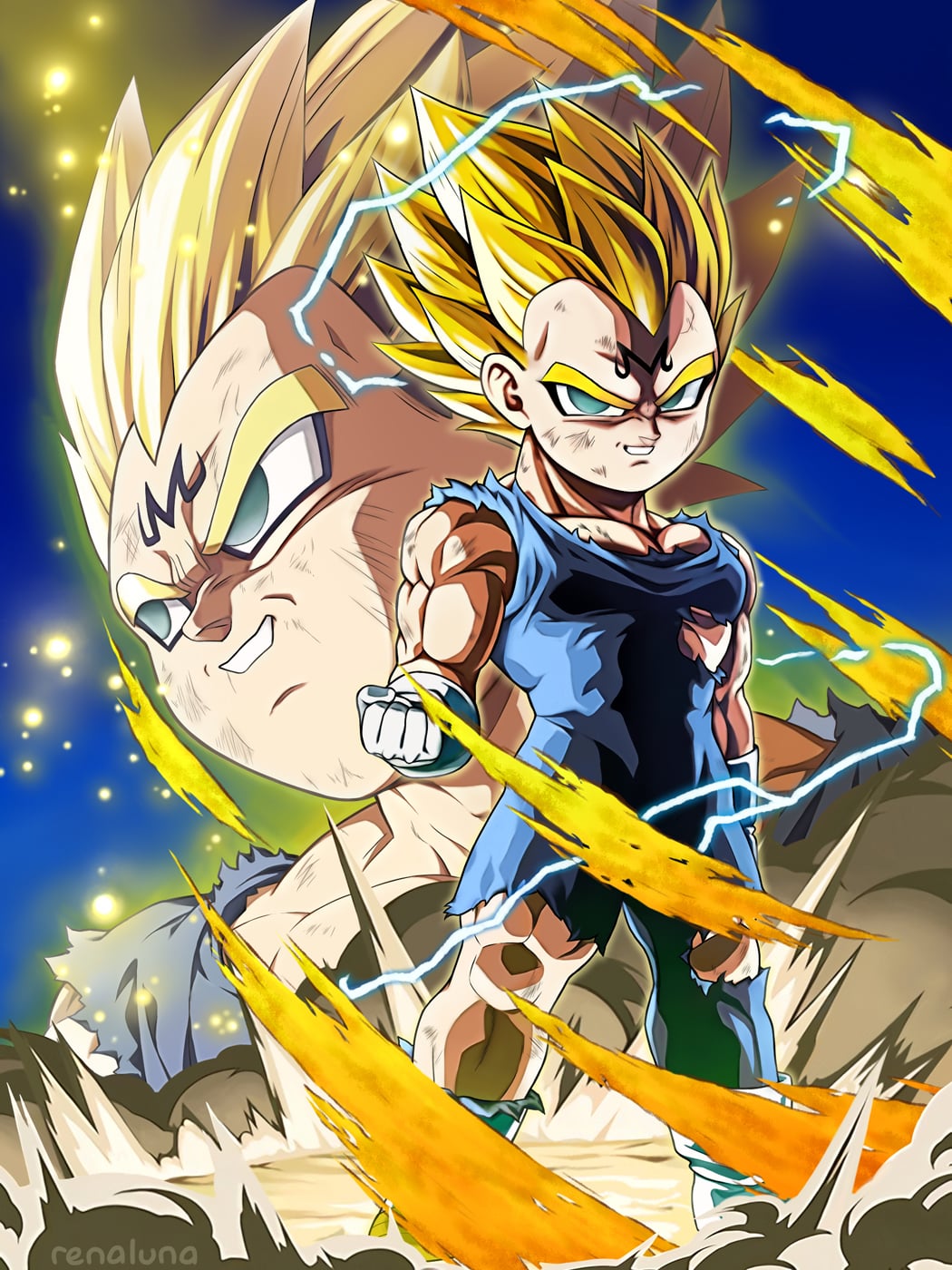 Vegeta Smile Wallpapers - Wallpaper Cave