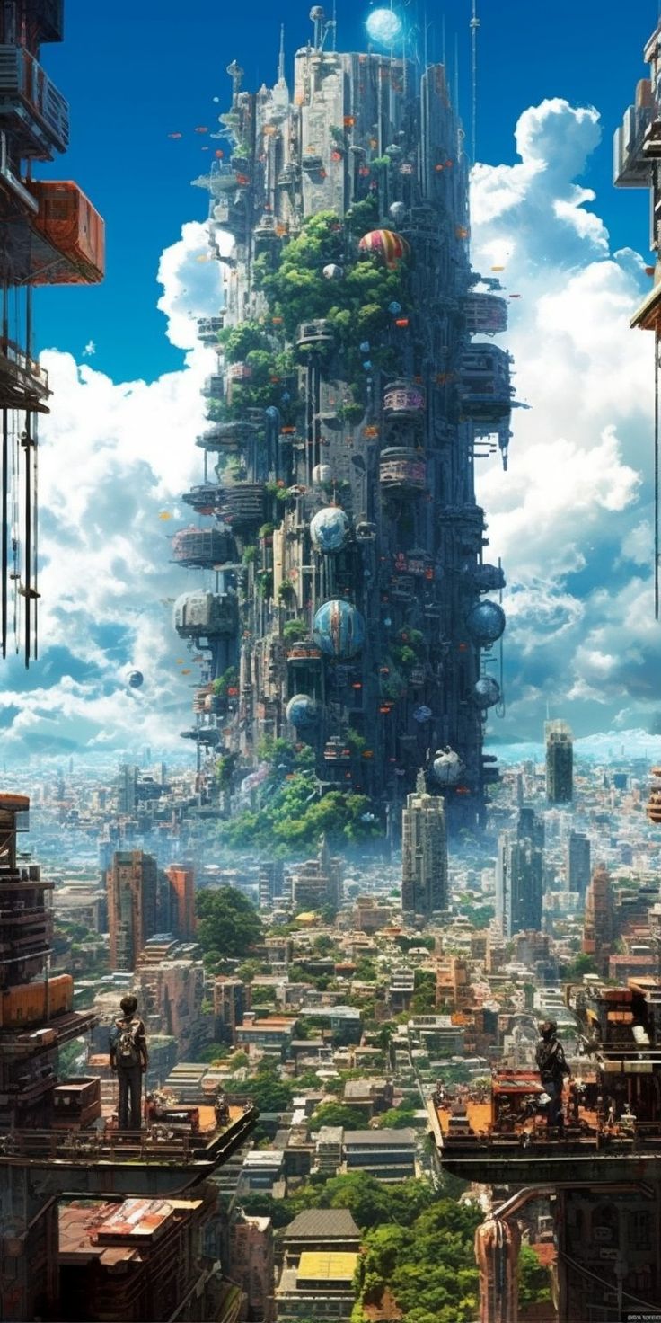 Fantasy High Rise Wallpapers - Wallpaper Cave