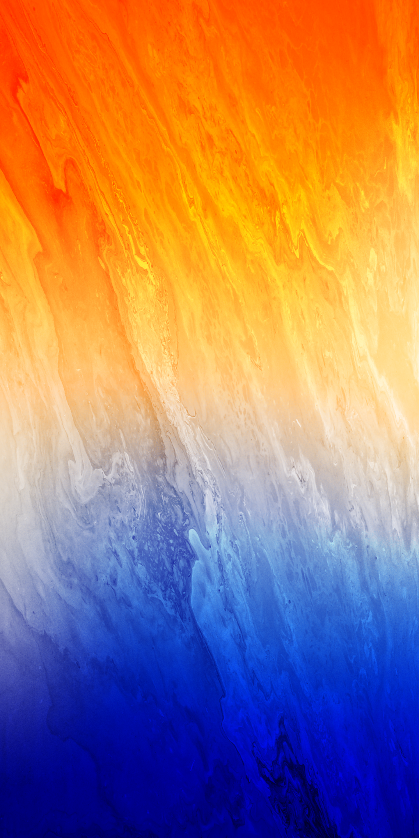 Blue orange wallpaper store