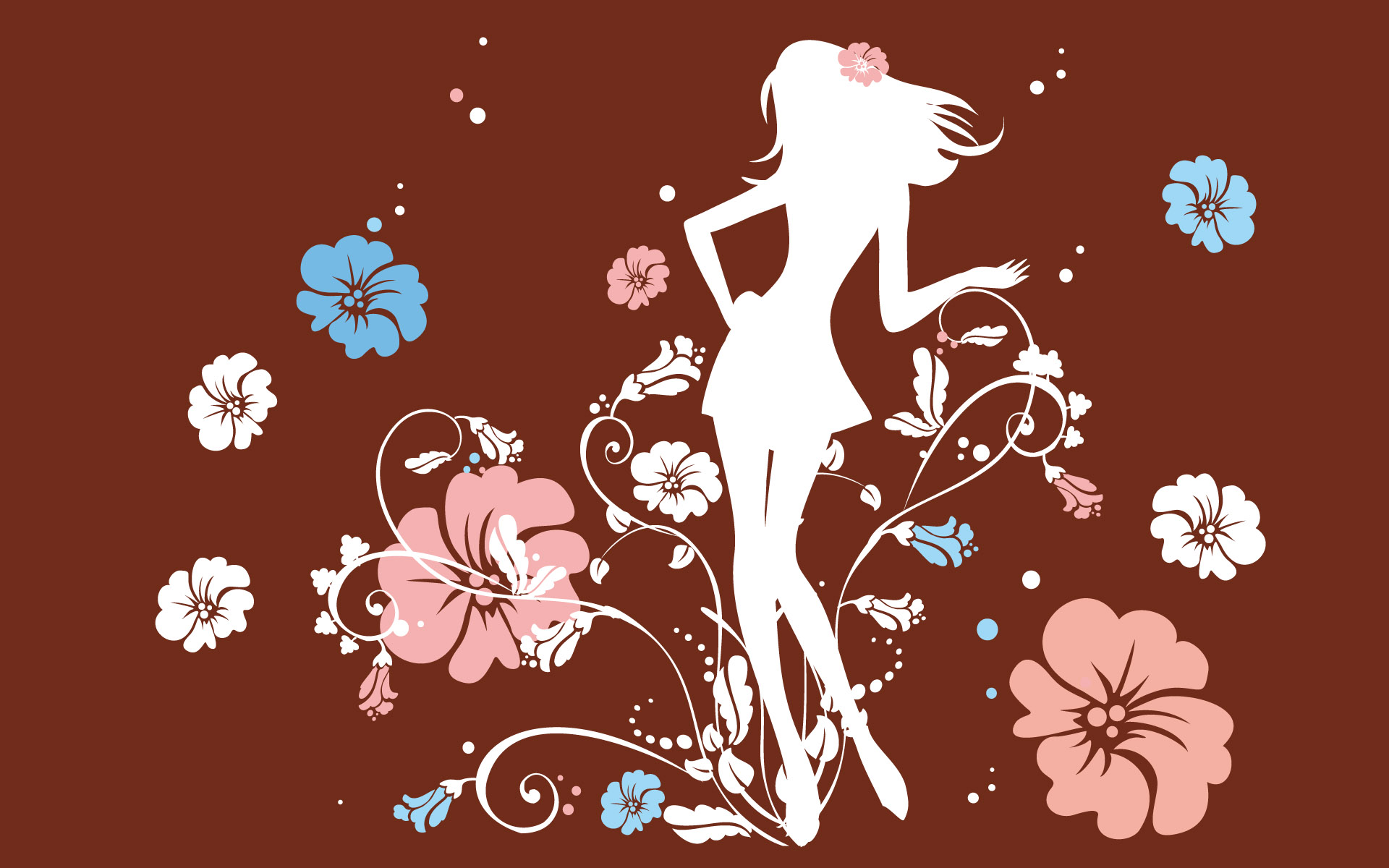 Spring Flower Girl Wallpapers - Wallpaper Cave